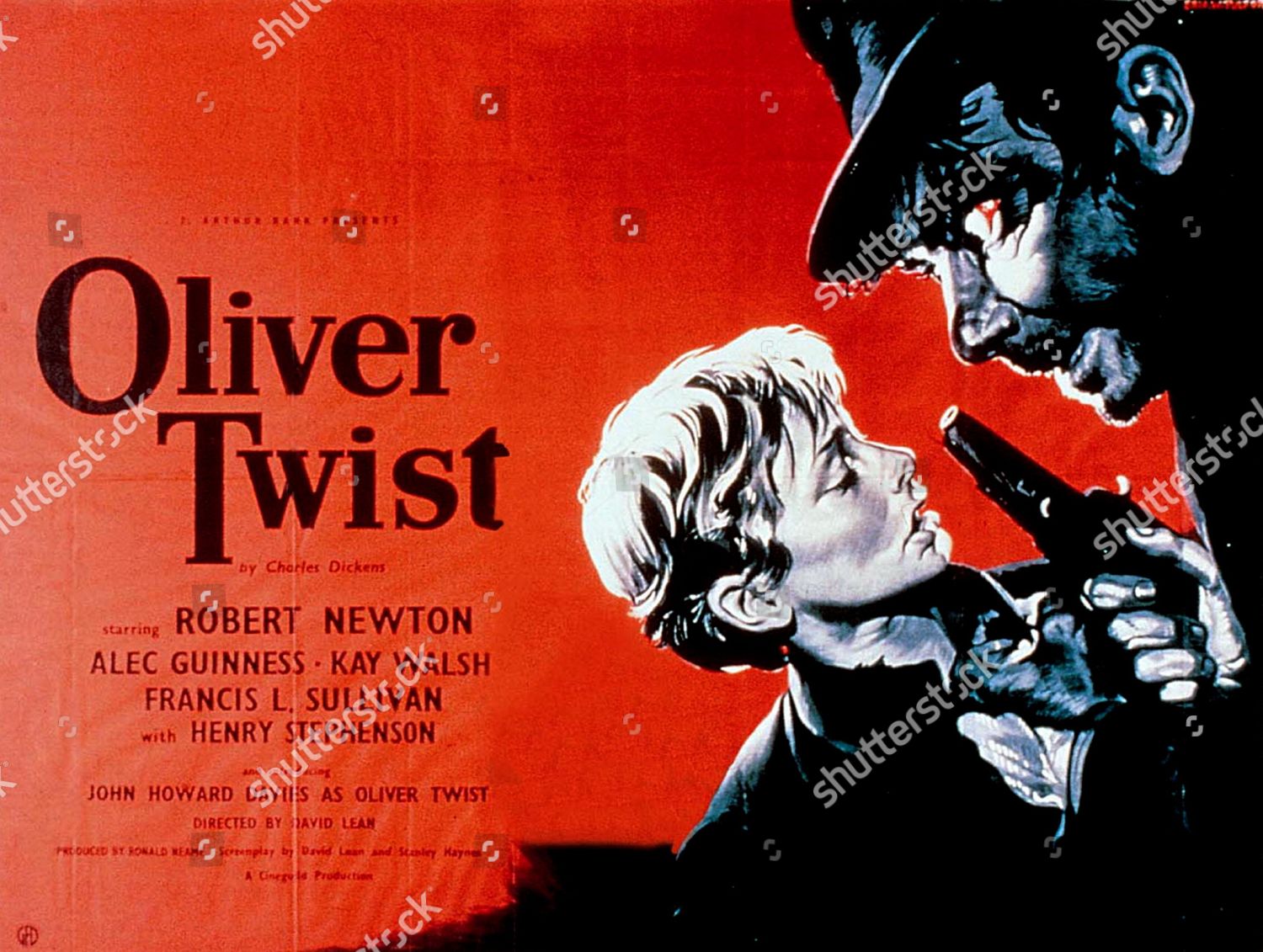 Oliver Twist Poster Artwork John Howard Editorial Stock Photo - Stock ...