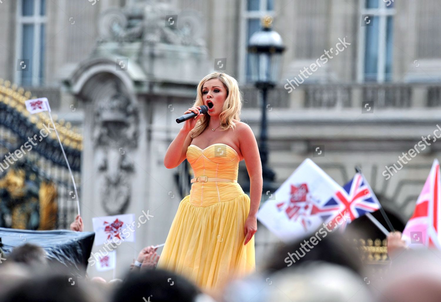 Welsh Singer Katherine Jenkins Performs During Editorial Stock Photo ...