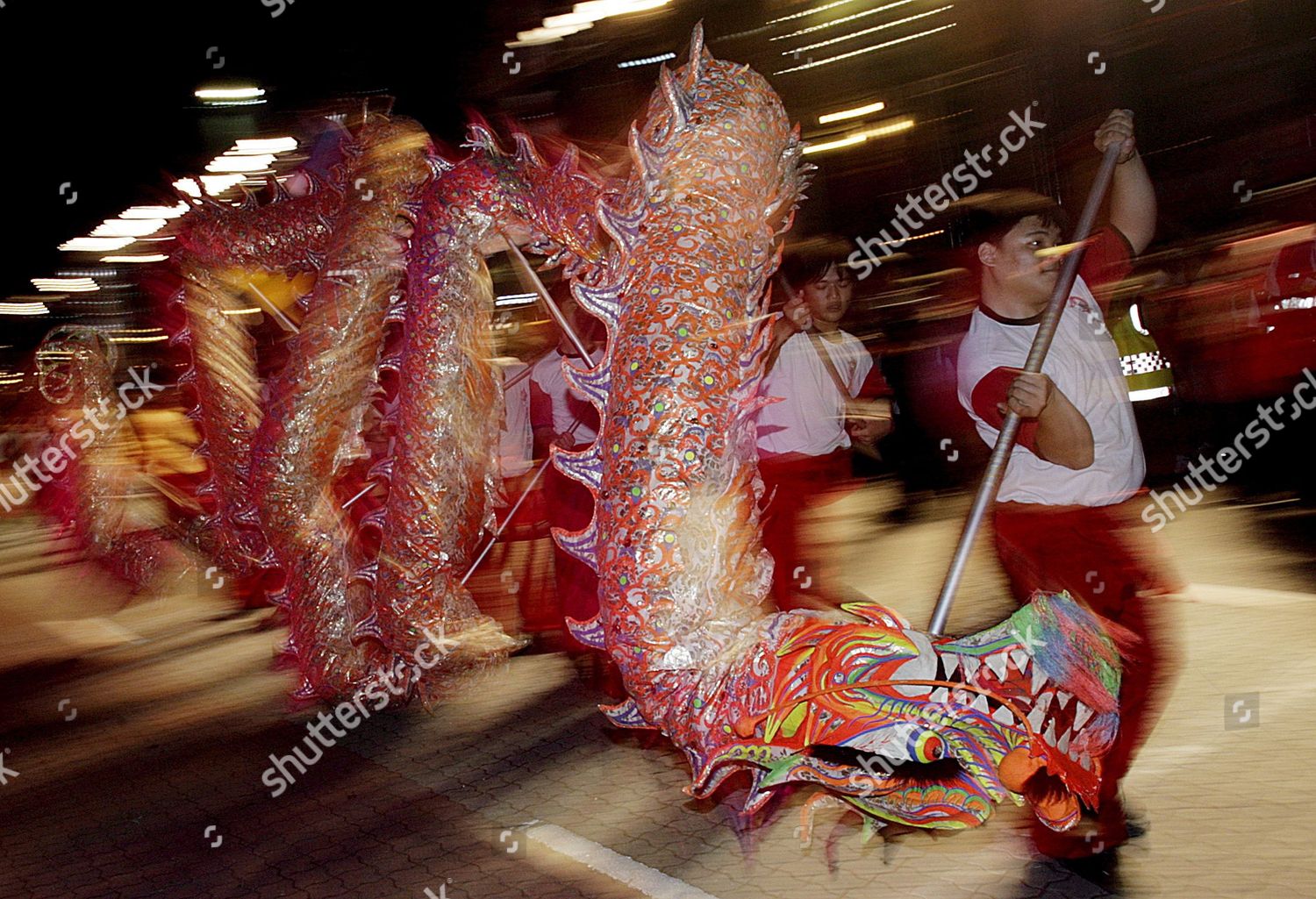 Penangs Dragon Dance Troop Perform During Editorial Stock Photo - Stock ...