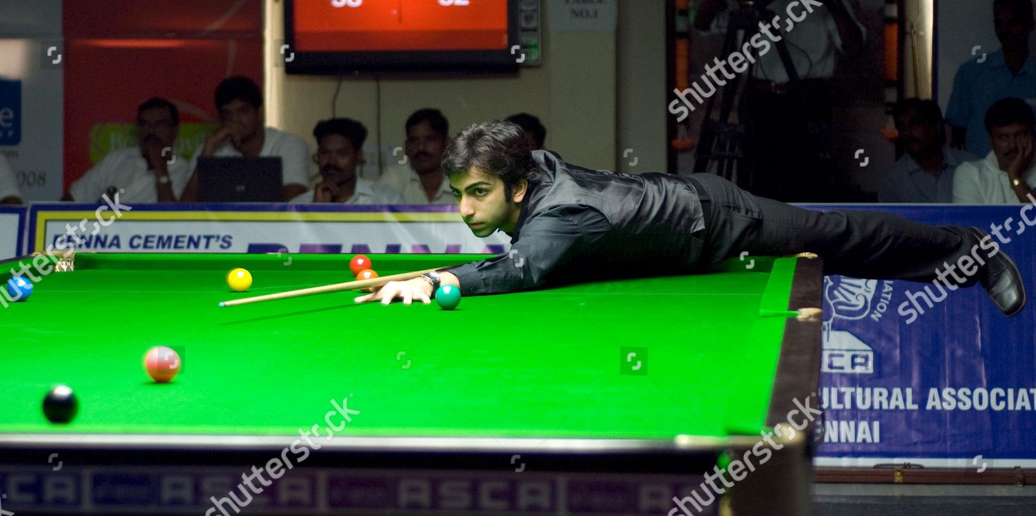 World Champion Amateur Snooker Indian Pankaj Editorial Stock Photo ...