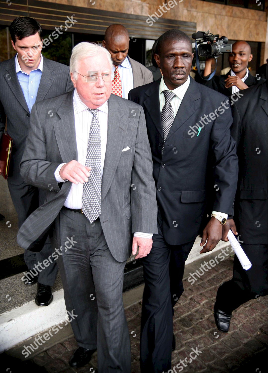 Kenyan Immigration Department Officers Lead Dr Editorial Stock Photo ...