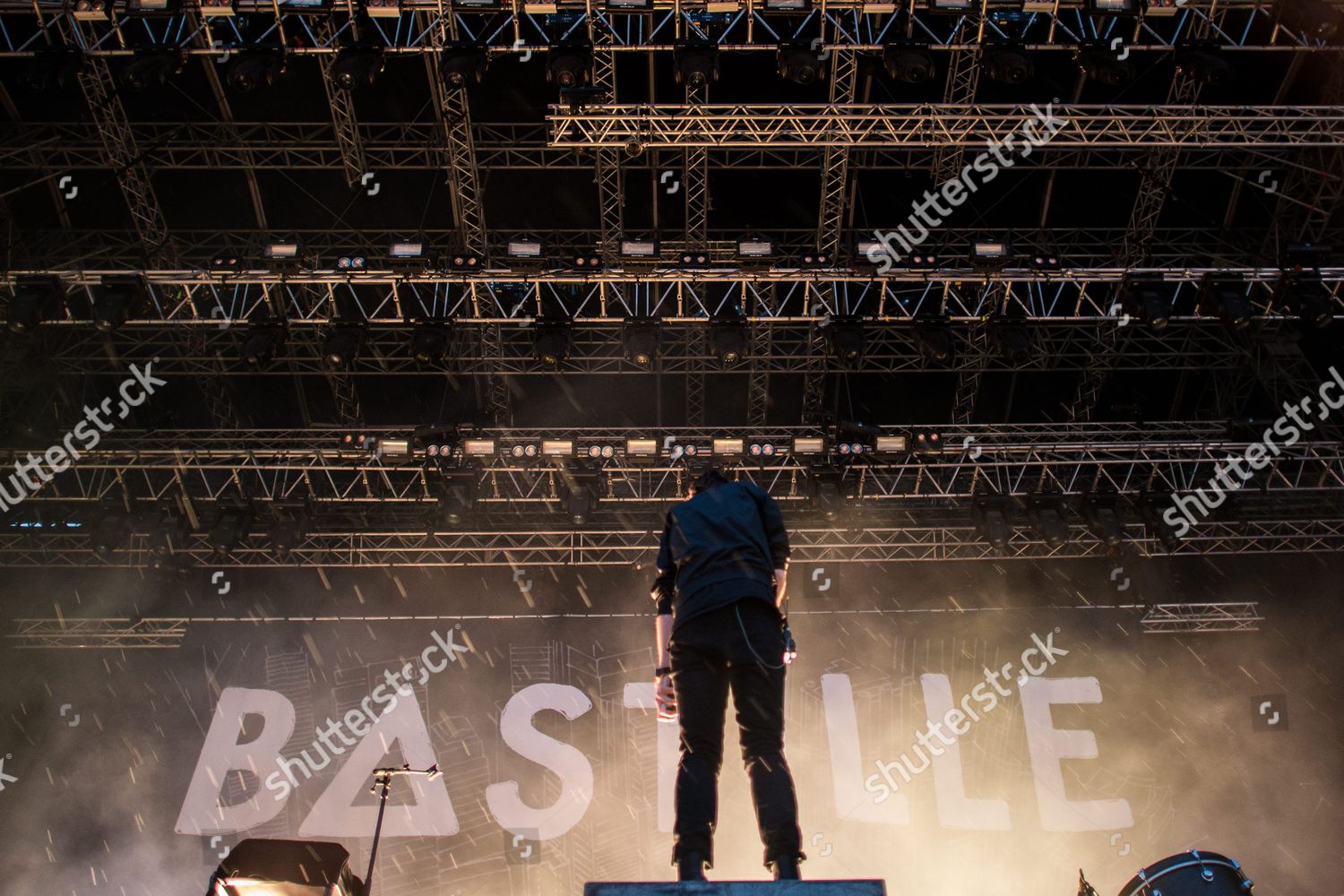 British Singer Dan Smith Band Bastille Editorial Stock Photo - Stock ...