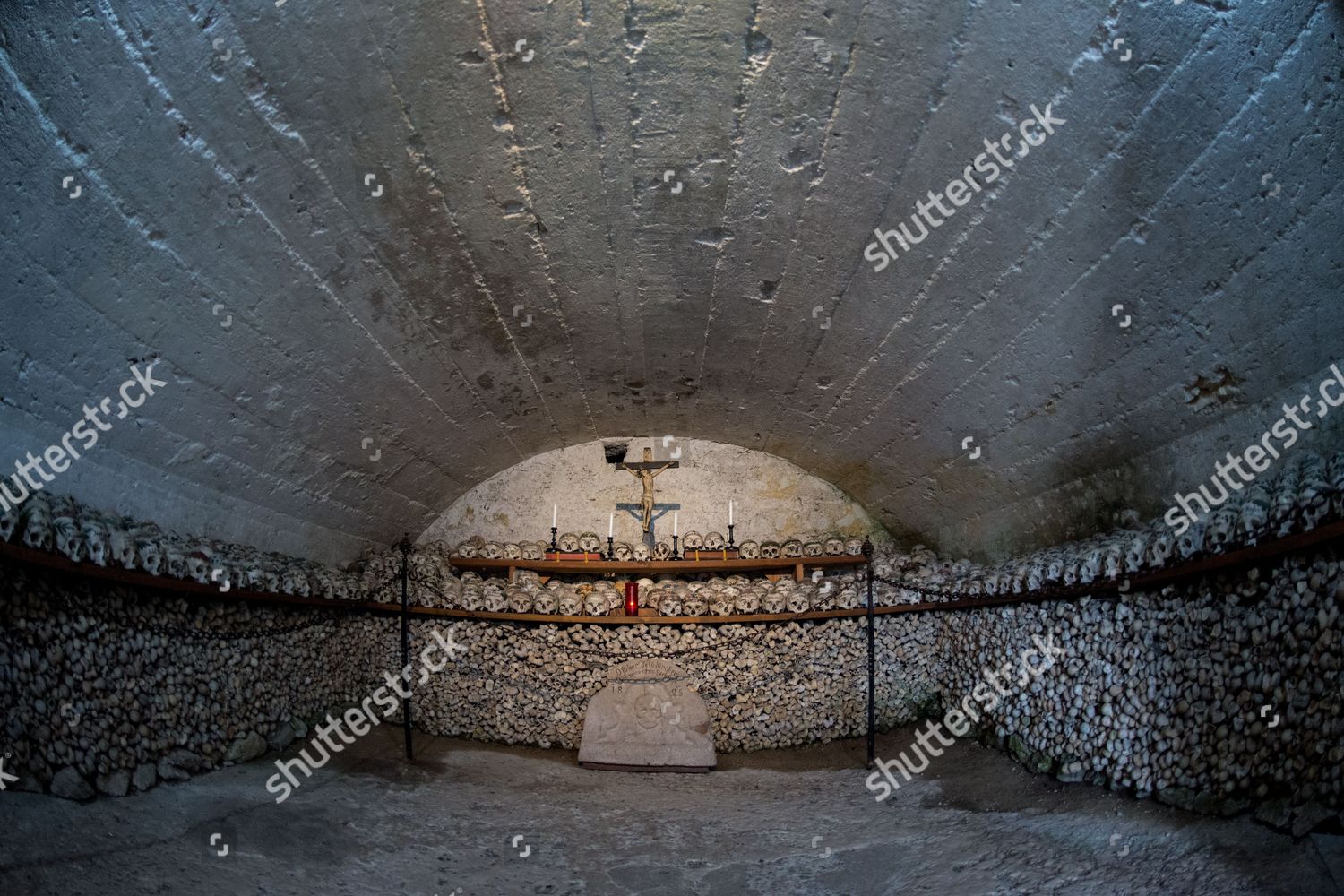 Human Skulls Bones Bone House Beinhaus Editorial Stock Photo - Stock ...