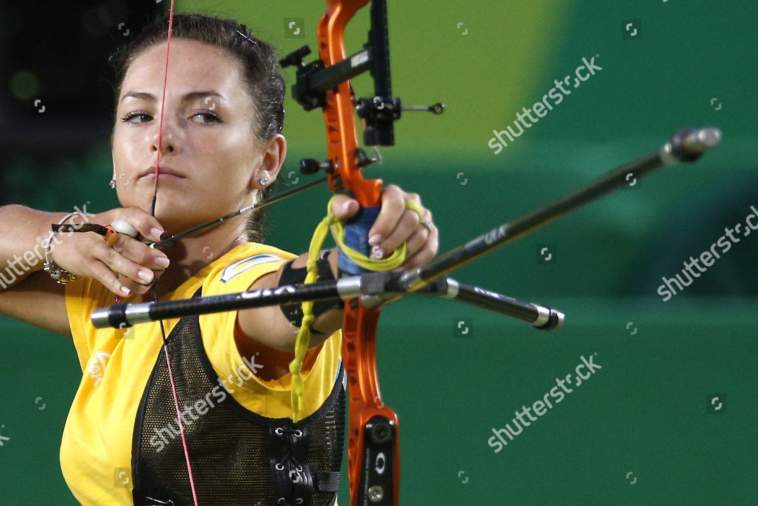 Veronika Marchenko Ukraine Takes Aim During Editorial Stock Photo ...