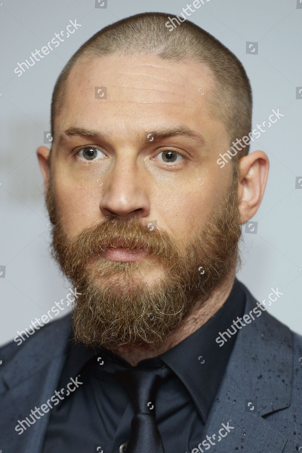 British Actor Tom Hardy Poses Photographers Editorial Stock Photo ...