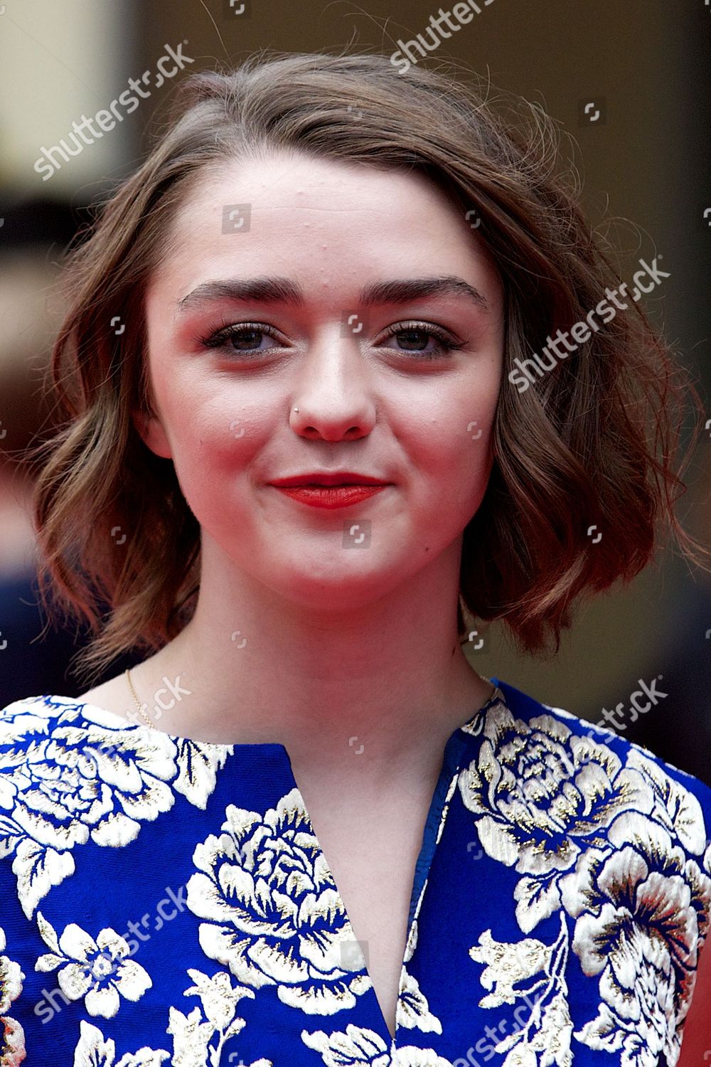 British Actress Maisie Williams Arrives Premiere Editorial Stock Photo ...