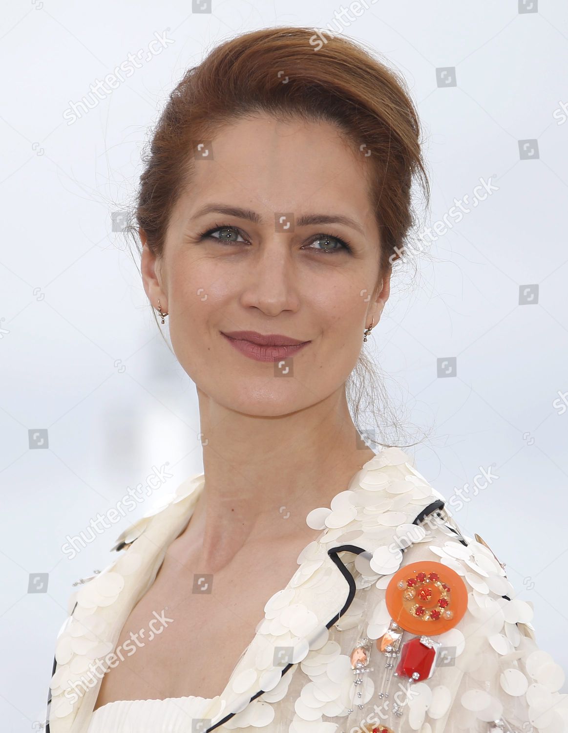 Russian Actress Victoria Isakova Poses During Editorial Stock Photo ...