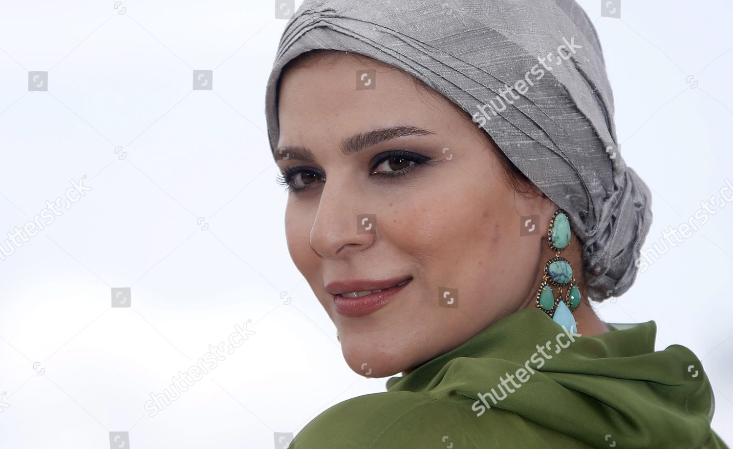 Iranian Actress Sahar Dolatshahi Poses During Editorial Stock Photo ...