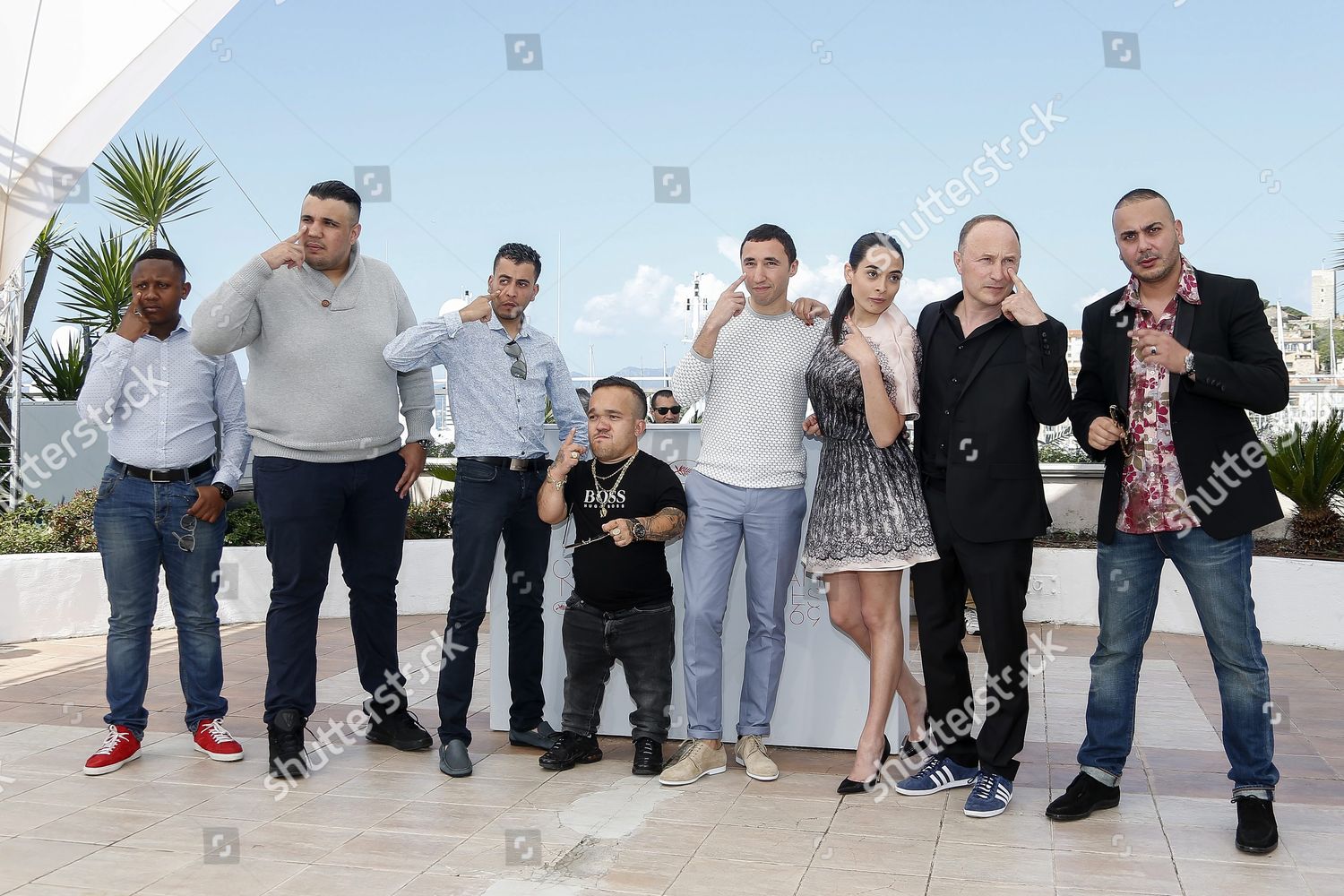 Lr French Actor Foziwa Mohamed French Editorial Stock Photo - Stock ...
