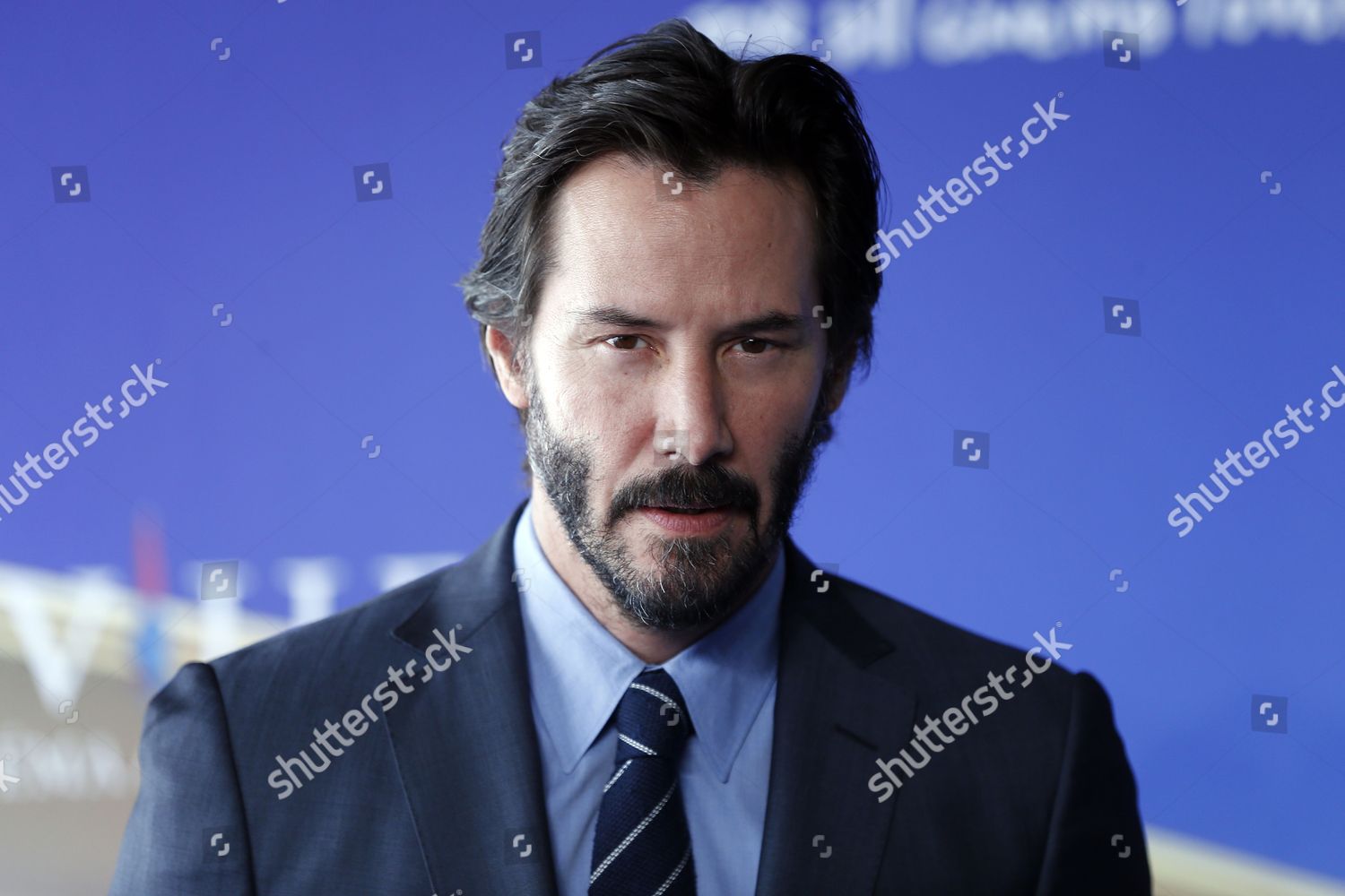 Canadian Actor Keanu Reeves Poses Photographers Editorial Stock Photo ...