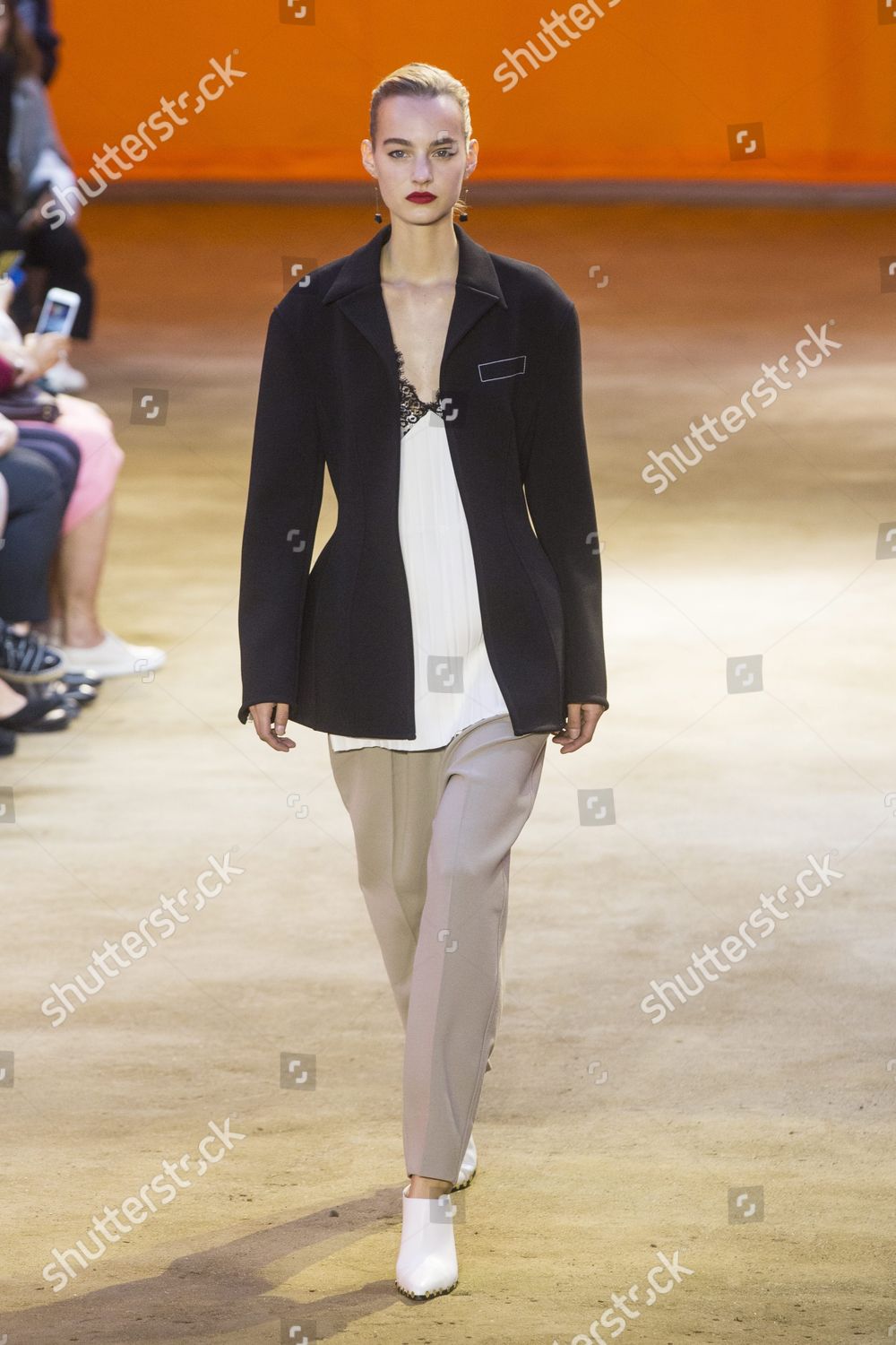Dutch Model Maartje Verhoef Presents Creation Editorial Stock Photo ...