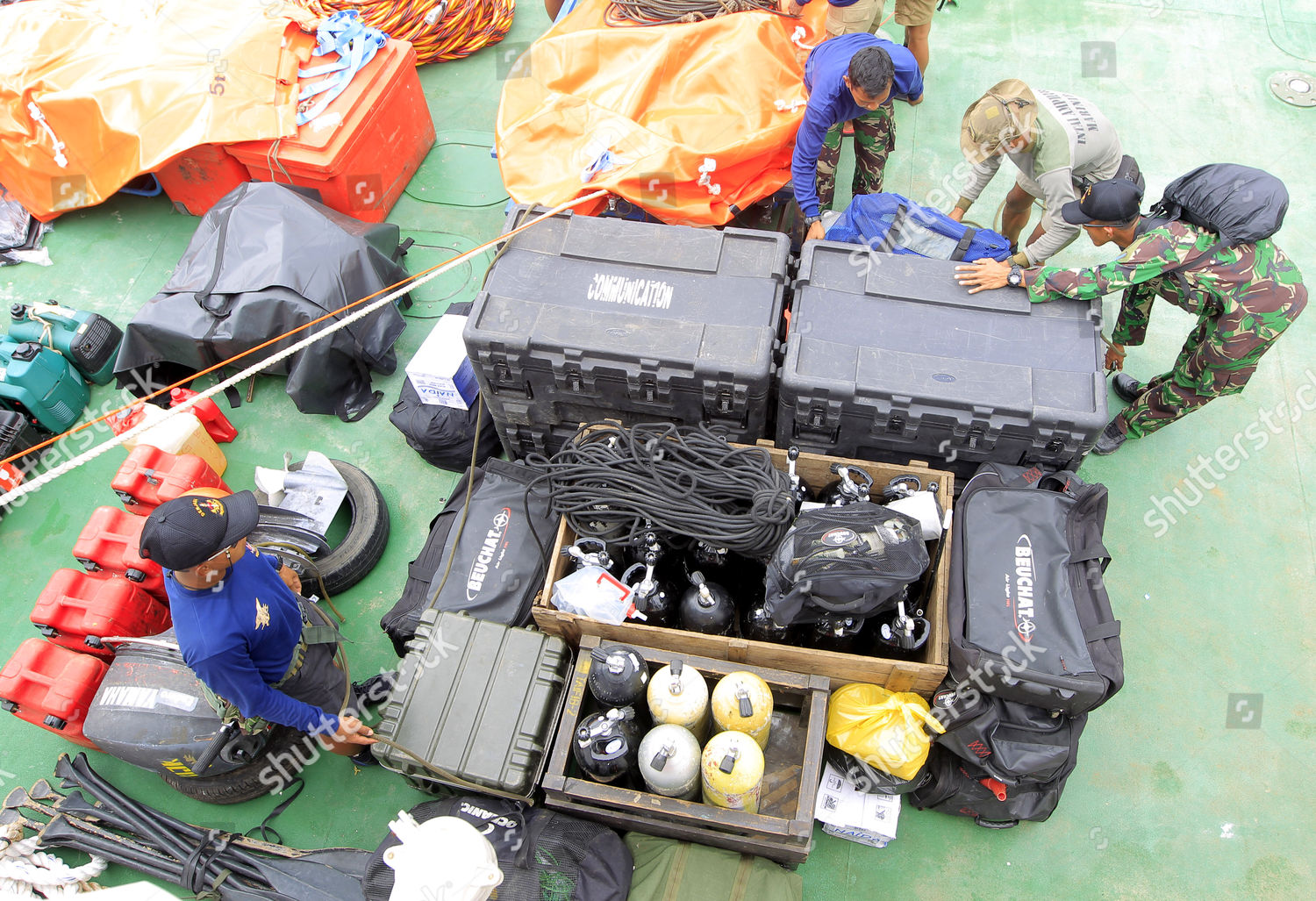 Indonesian National Search Rescue Agency Basarnas Editorial Stock Photo ...