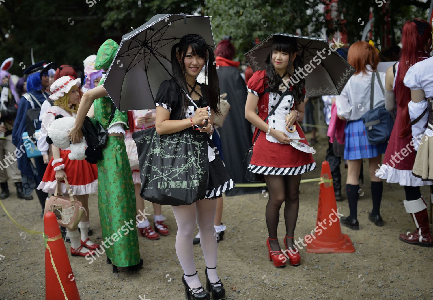 Cosplayers Line During Osu Cosplay Parade Editorial Stock Photo - Stock ...