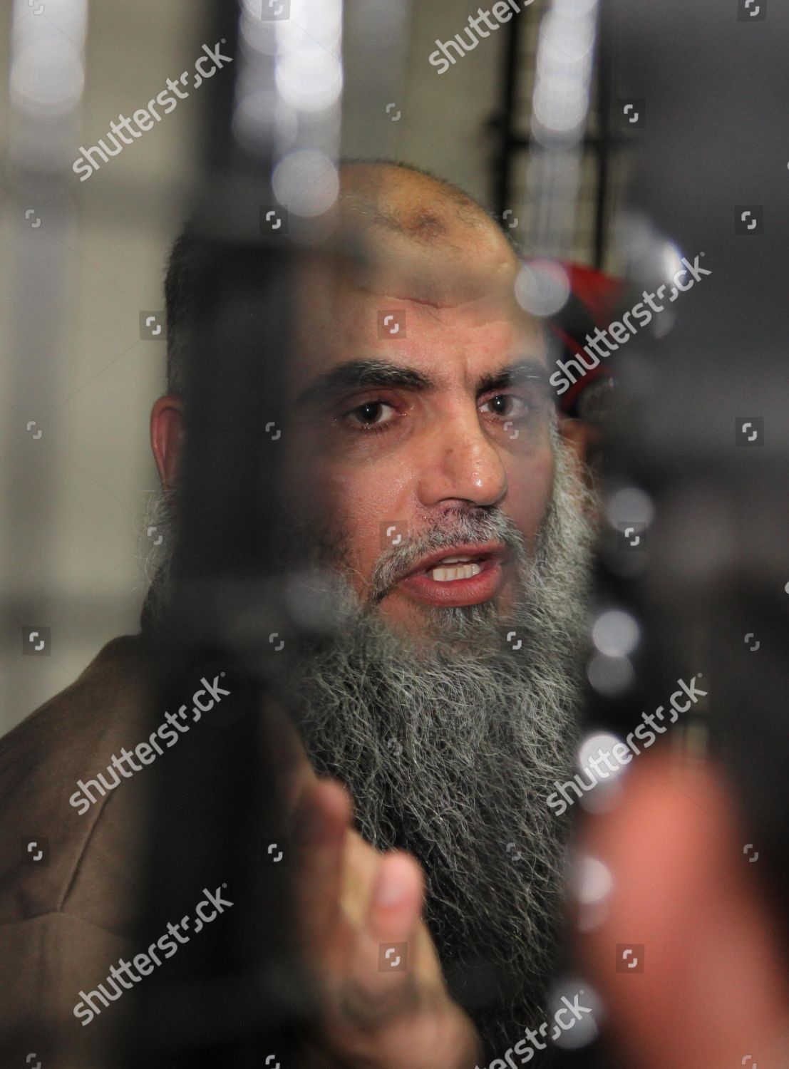 Radical Islamist Cleric Omar Mahmoud Othman Editorial Stock Photo ...