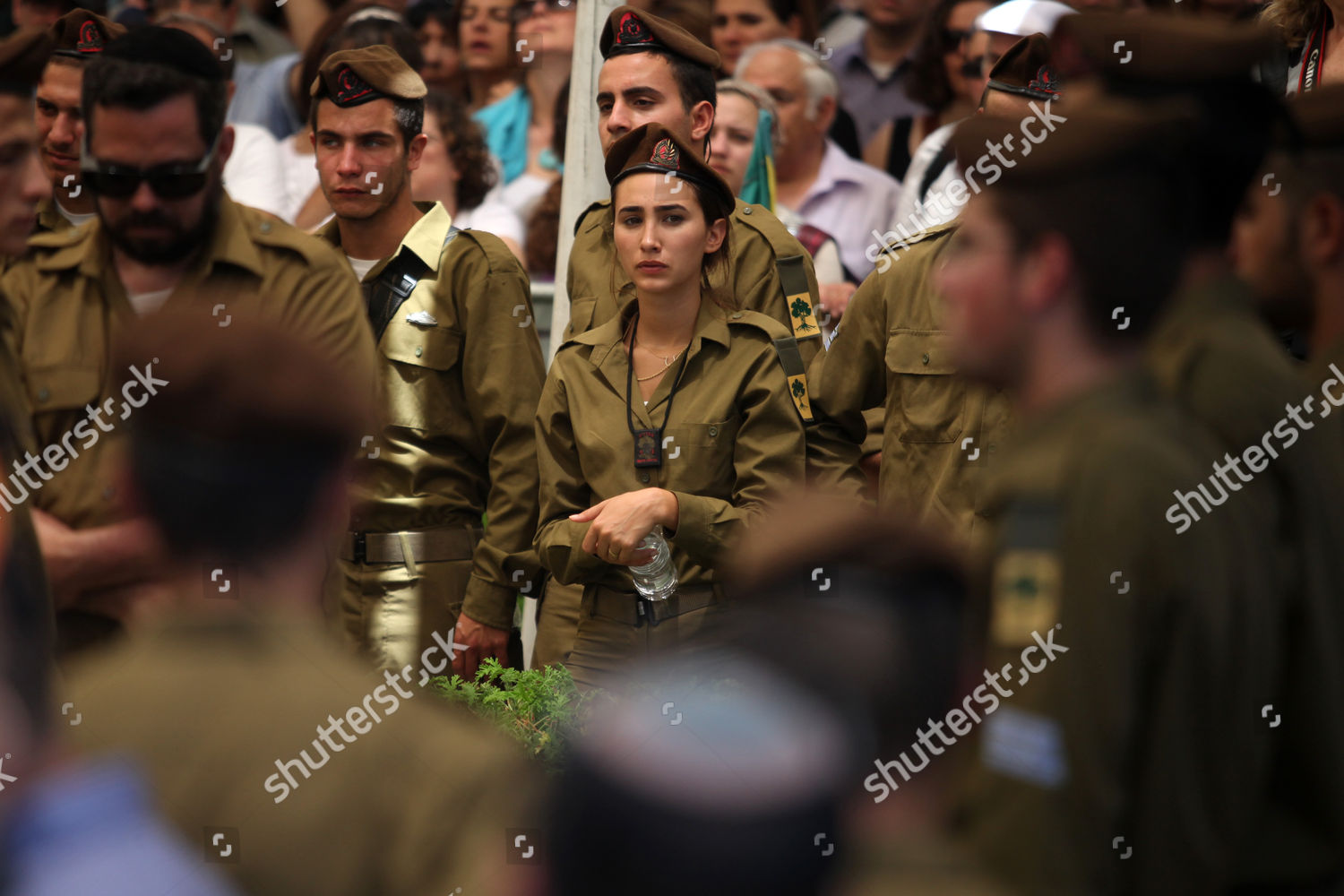 Israeli Soldiers During Funeral Israeli Us Editorial Stock Photo ...