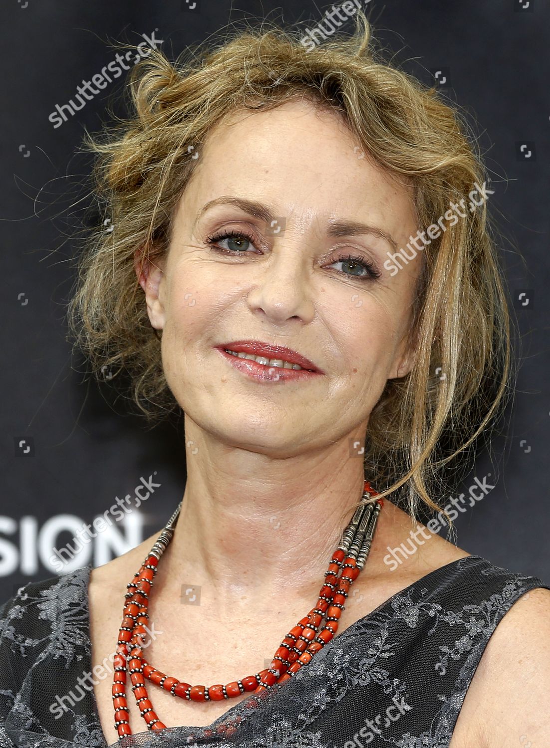French Actress Fanny Cottencon Poses During Editorial Stock Photo ...