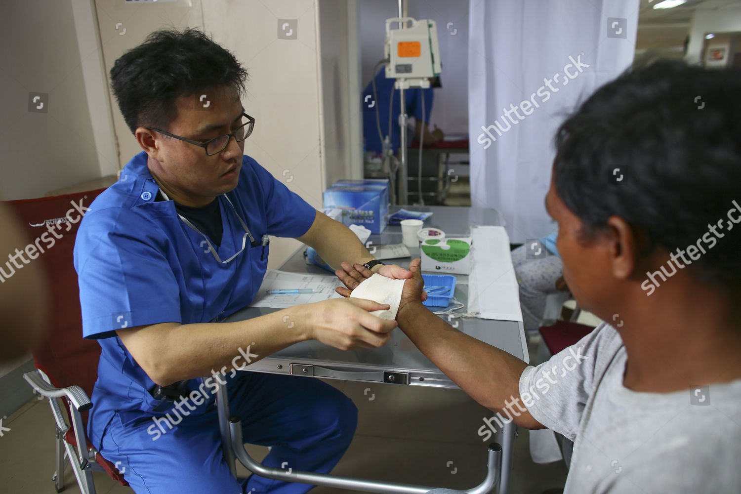 Korean Doctor Korean Disaster Relief Team Editorial Stock Photo - Stock ...