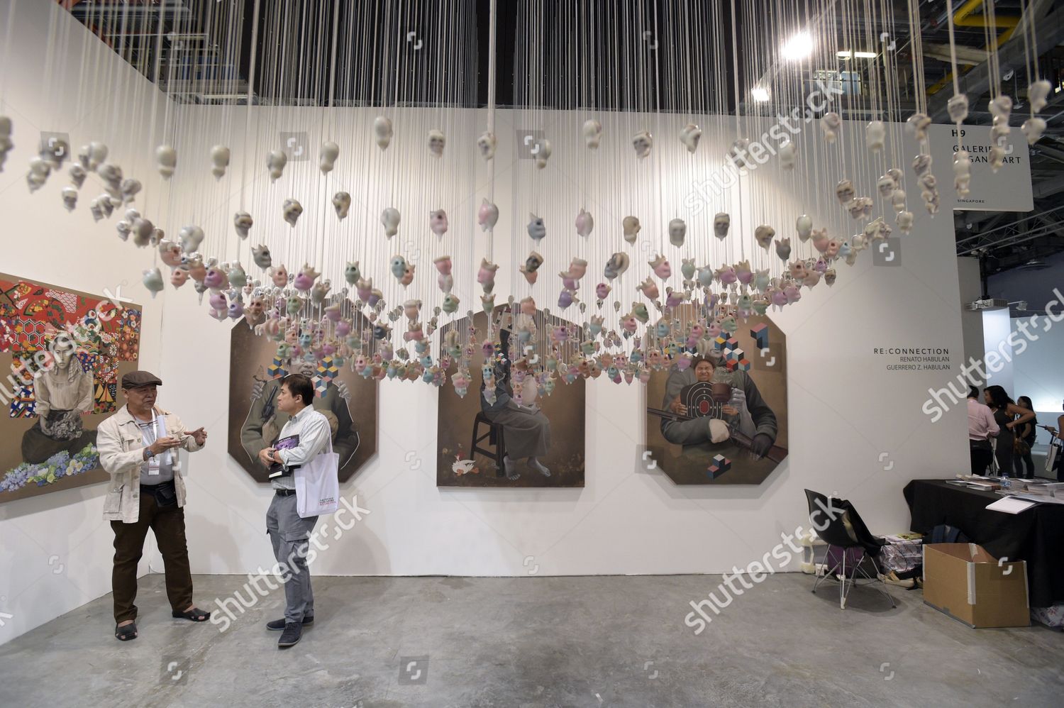 Filipino Artist Renato Habulan L Chats Editorial Stock Photo - Stock ...
