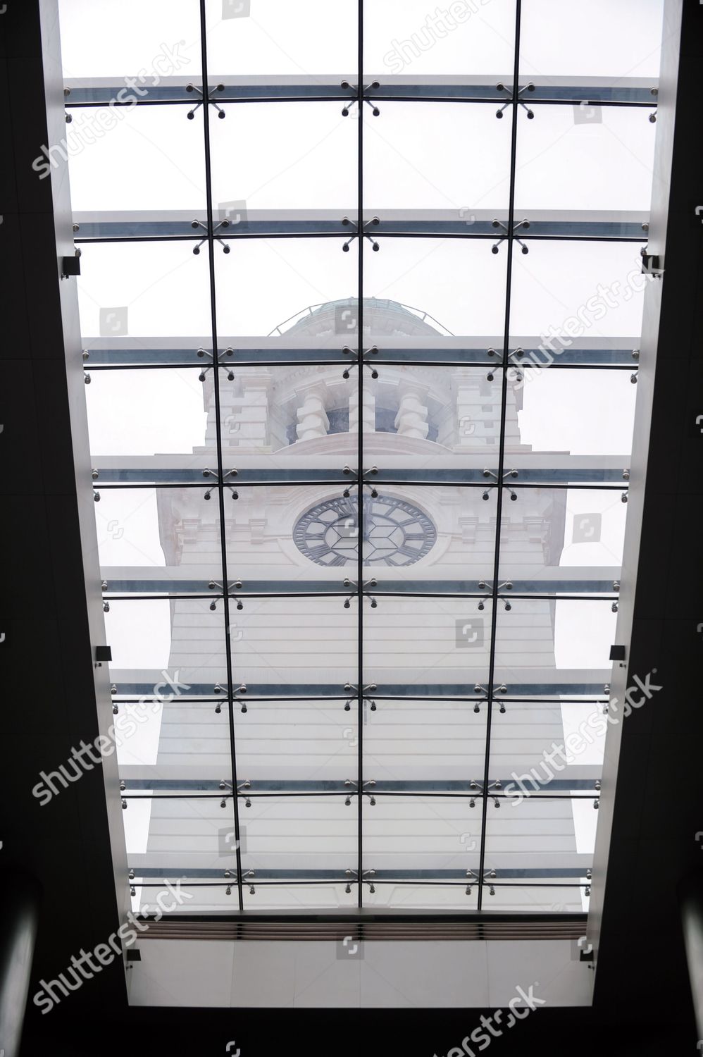 View Clock Tower Central Atrium Victoria Editorial Stock Photo - Stock ...
