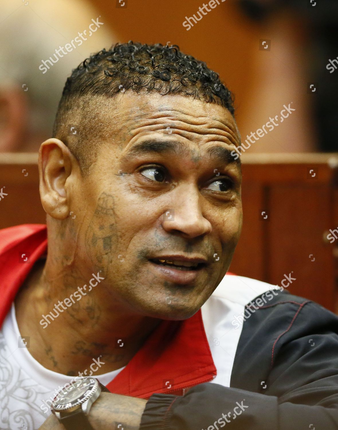 Convicted Killer George Geweld Thomas Talks Editorial Stock Photo ...