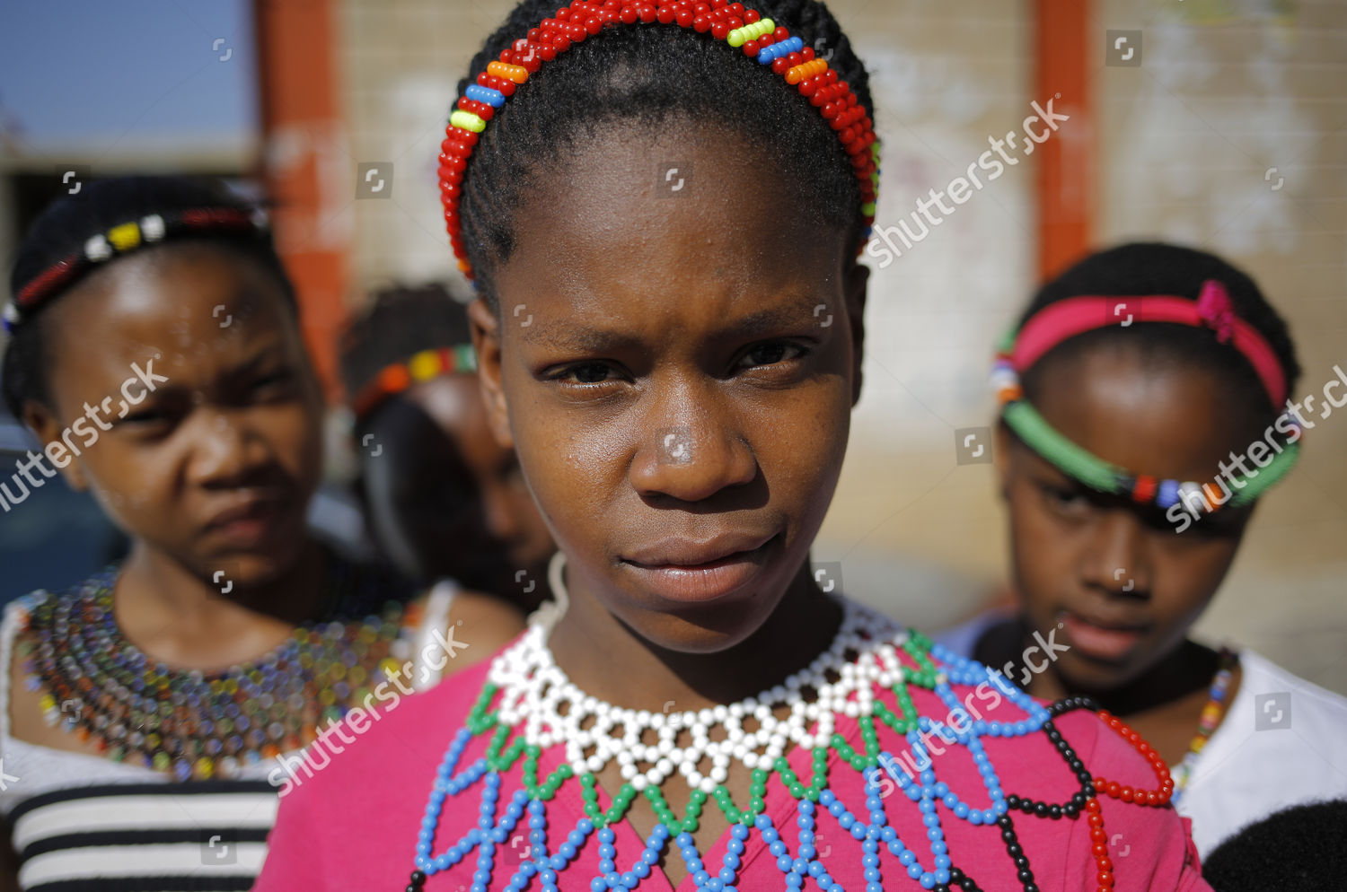 Children Dressed Traditional Clothing Enjoy National Editorial Stock ...