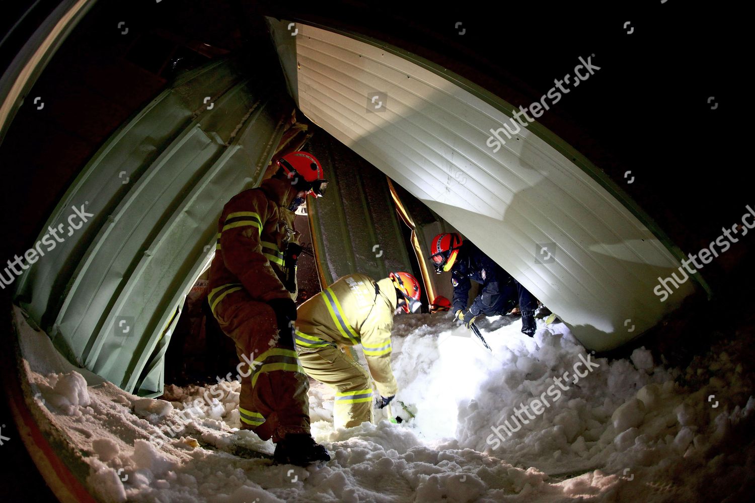 Members South Korean Fire Departments Rescue Editorial Stock Photo ...