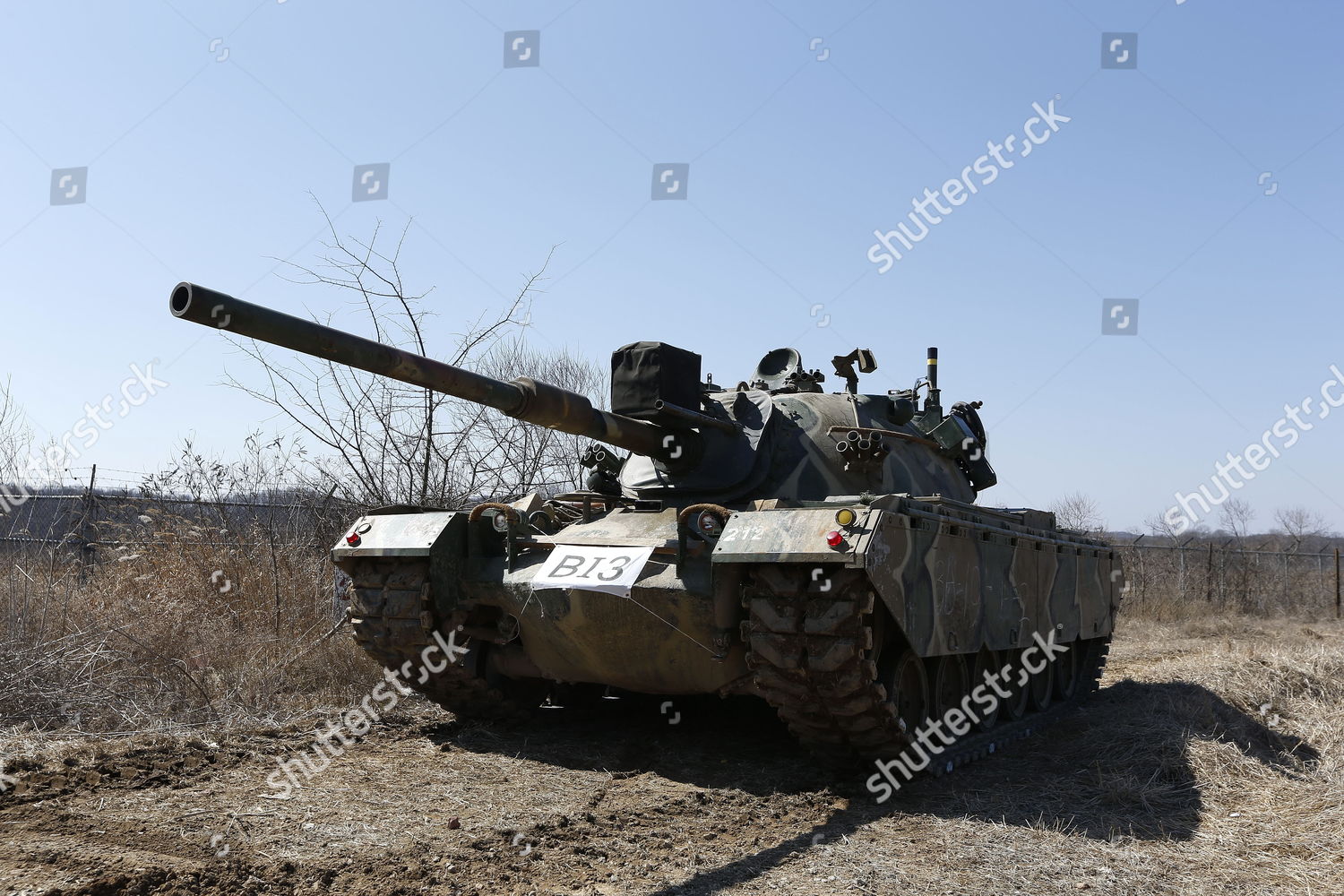 South Korean Army Soldiers M48 Tank Editorial Stock Photo - Stock Image ...