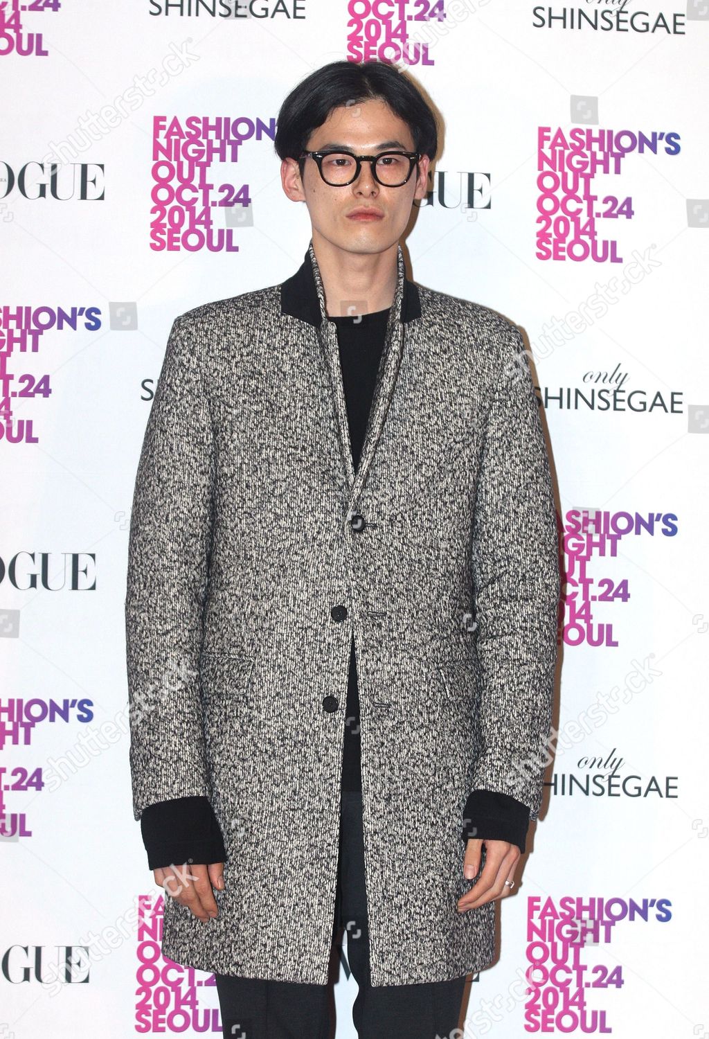 South Korean Model Kim Wonjoong Poses Editorial Stock Photo - Stock ...