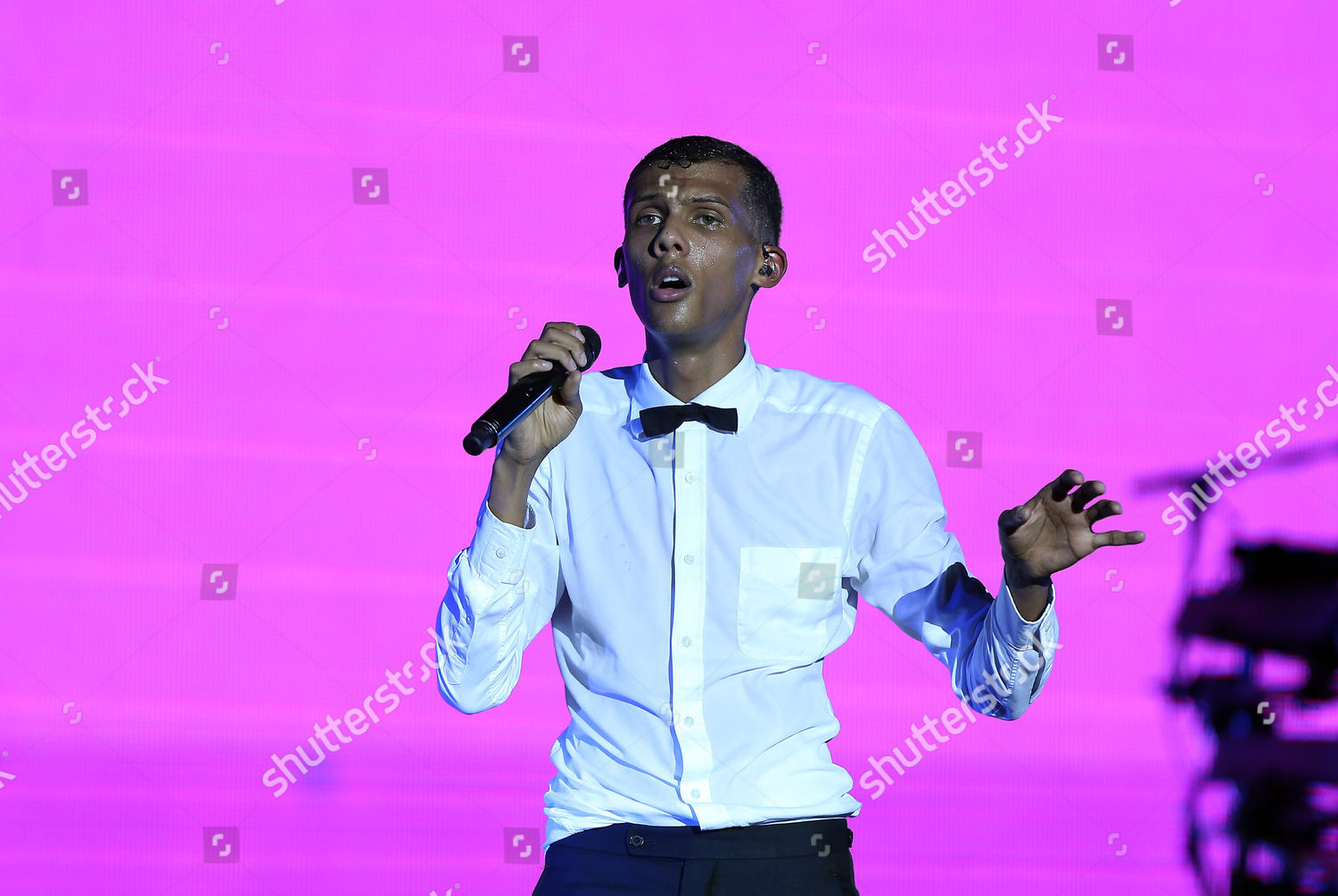 Belgian Singer Stromae Performs During 50th Editorial Stock Photo ...