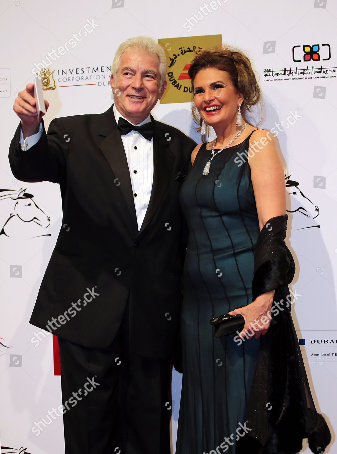Egyptian Actor Mahmoud Kabil Compatriot Actress Editorial Stock Photo ...