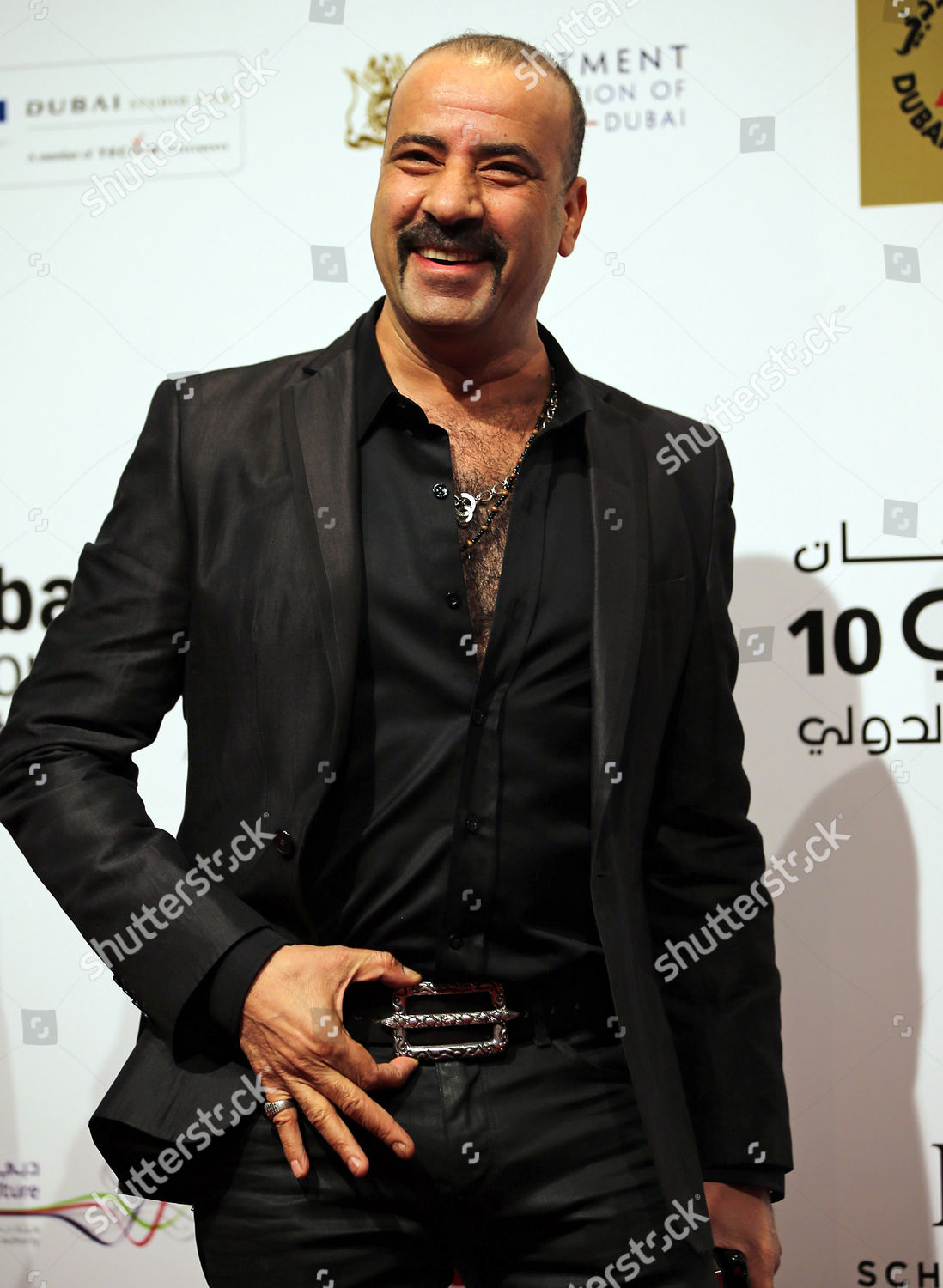 Egyptian Actor Mohamed Saad Arrives Opening Editorial Stock Photo ...