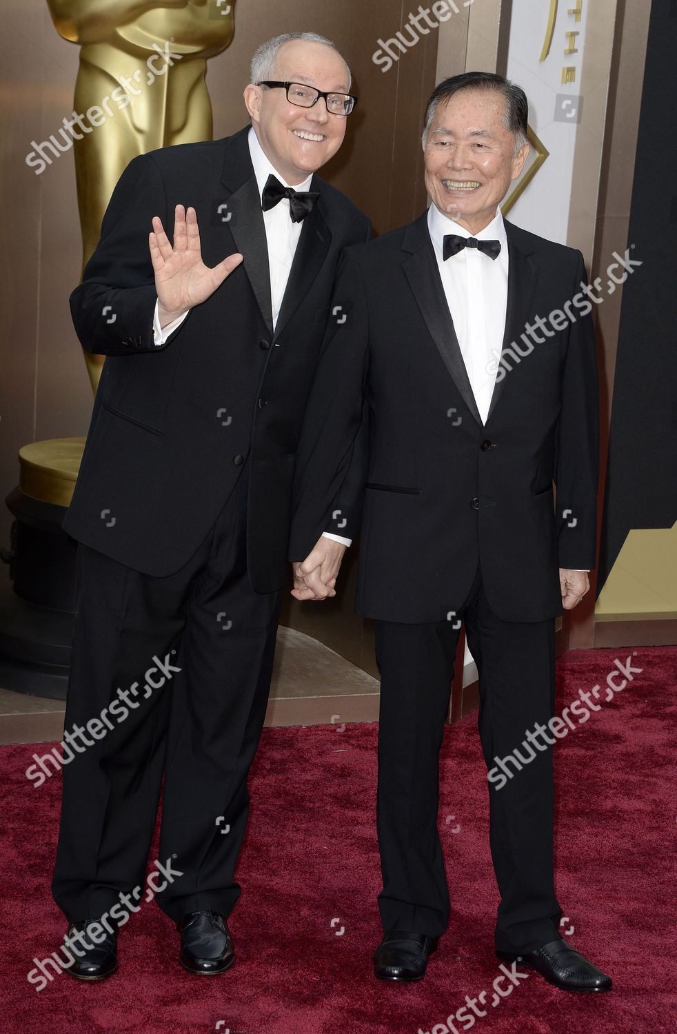 Us Actor George Takei R Partner Editorial Stock Photo - Stock Image ...