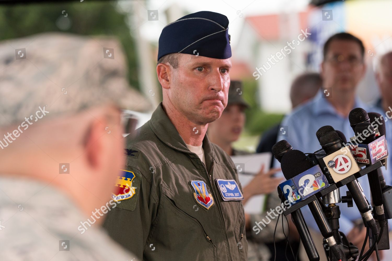 Col Stephen Jost Usaf 20th Fighter Editorial Stock Photo - Stock Image ...