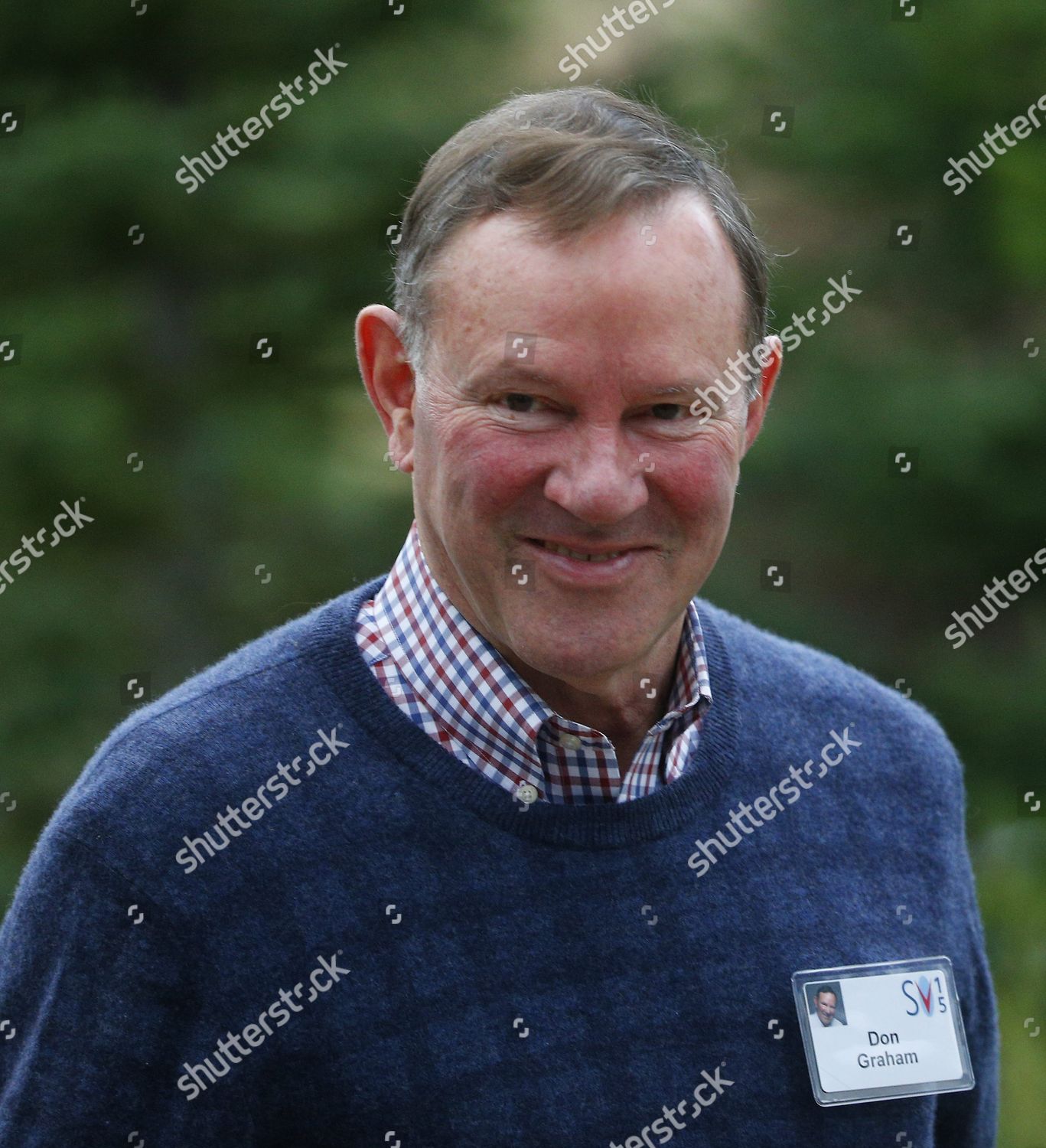 Don Graham Ceo Chairman Graham Holdings Editorial Stock Photo - Stock ...