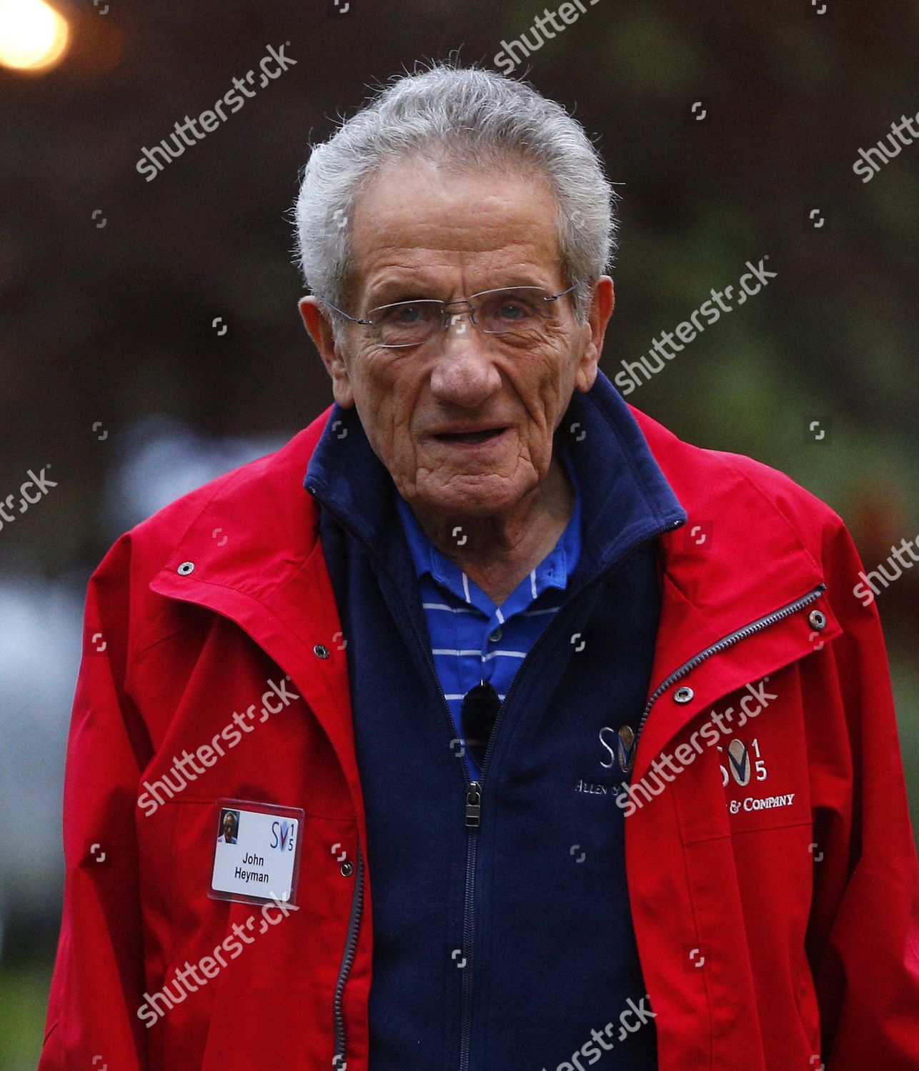 British Producer John Heyman Arrives Allen Editorial Stock Photo ...