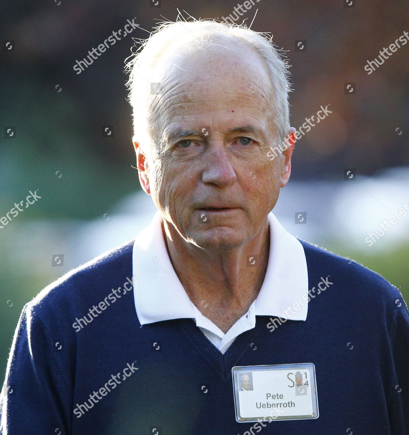 Peter Ueberroth Former Major League Baseball Editorial Stock Photo ...