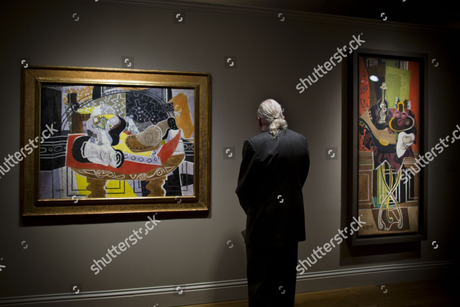 Visitor Takes Georges Braques Still Life Editorial Stock Photo - Stock ...