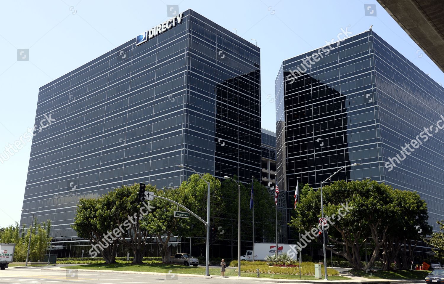 Direct Tv Corporate Headquarters Pictured El Editorial Stock Photo ...