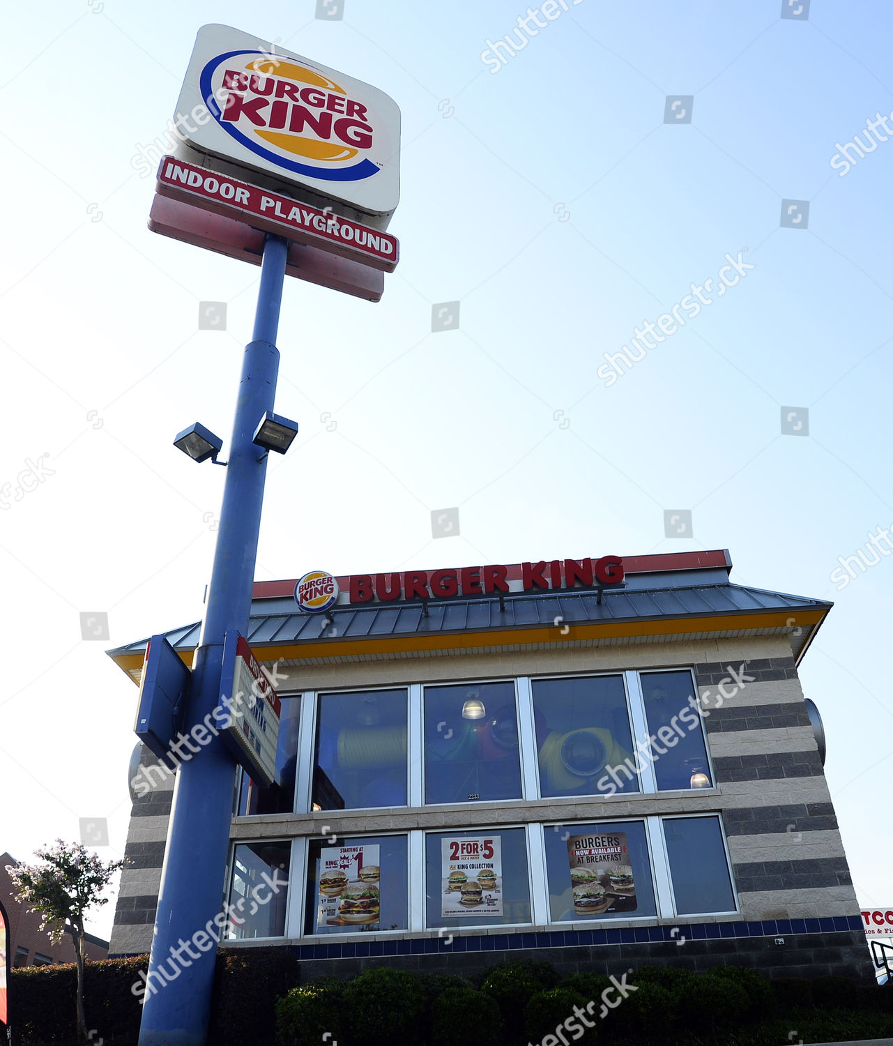 Exterior View On Burger King Restaurant Editorial Stock Photo - Stock ...