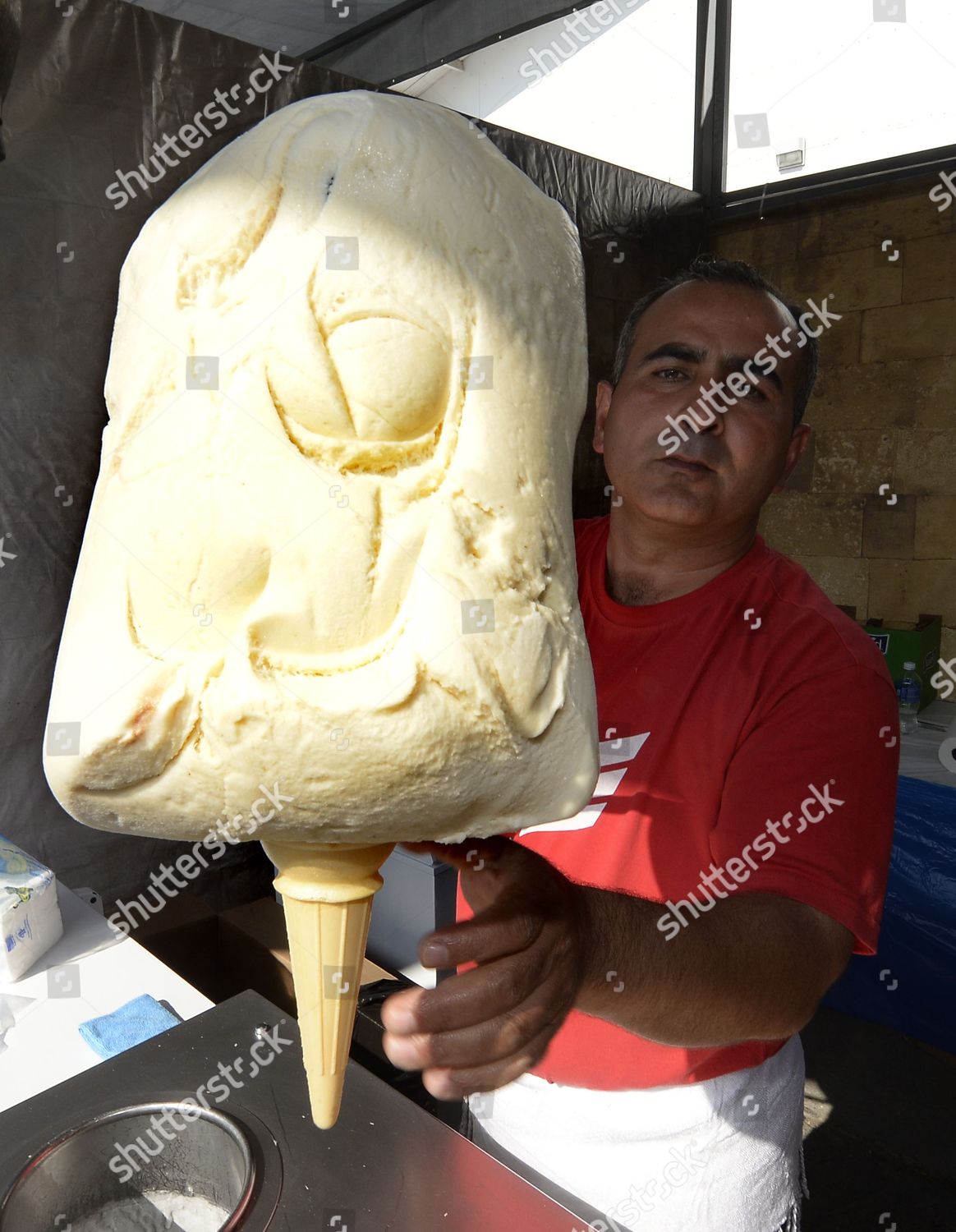 Dondurma Turkish Ice Cream Man Yasar Editorial Stock Photo - Stock ...