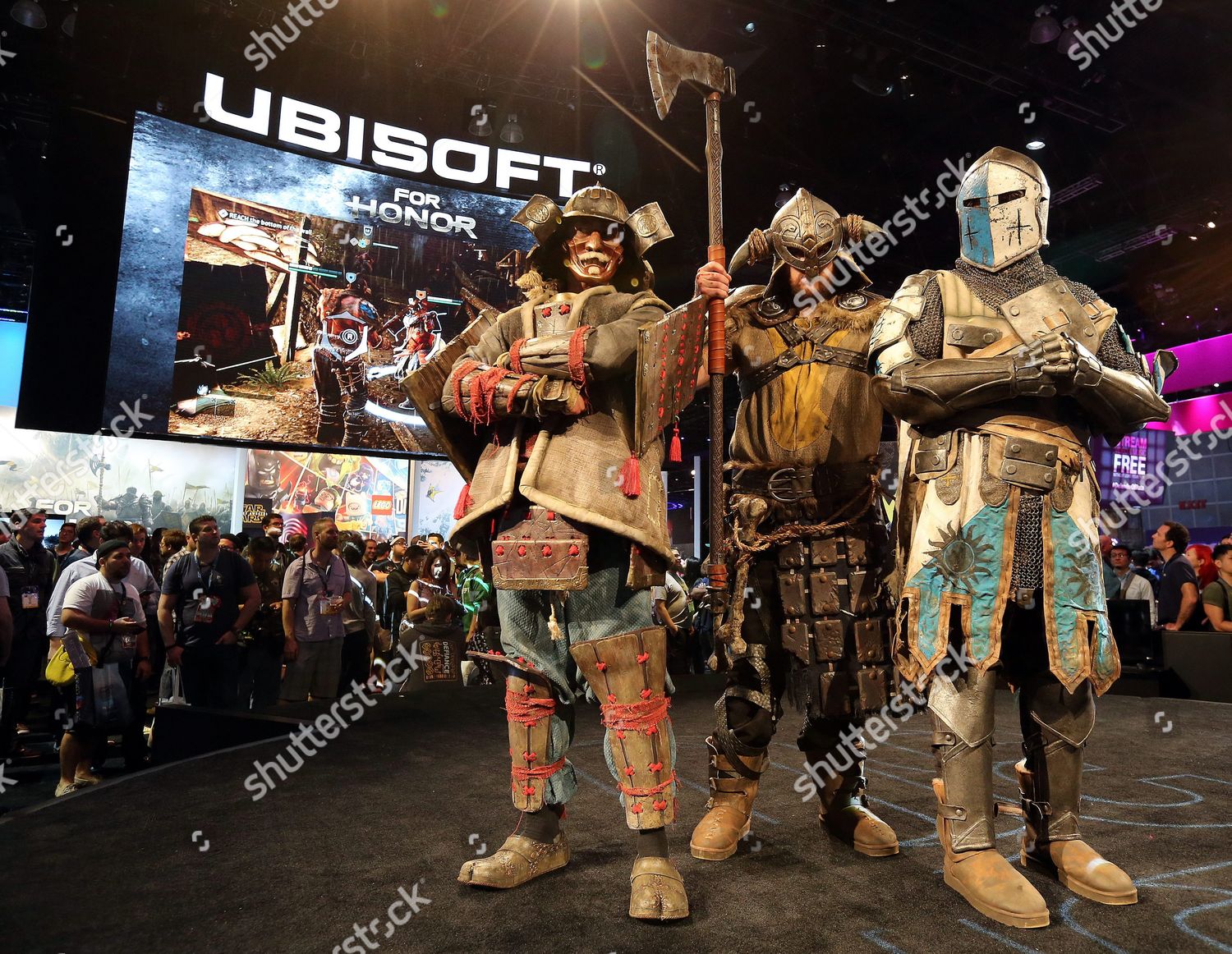 Characters Ubisofts Video Game Honor Pose Editorial Stock Photo - Stock ...