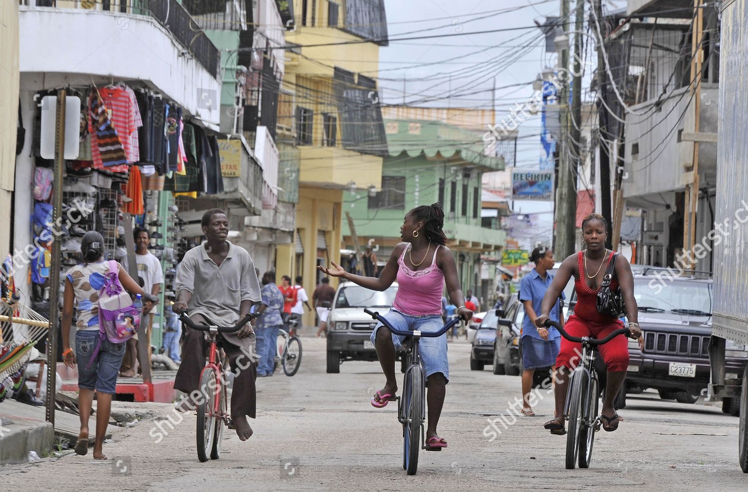 Street Belize Town Belize Editorial Stock Photo - Stock Image ...