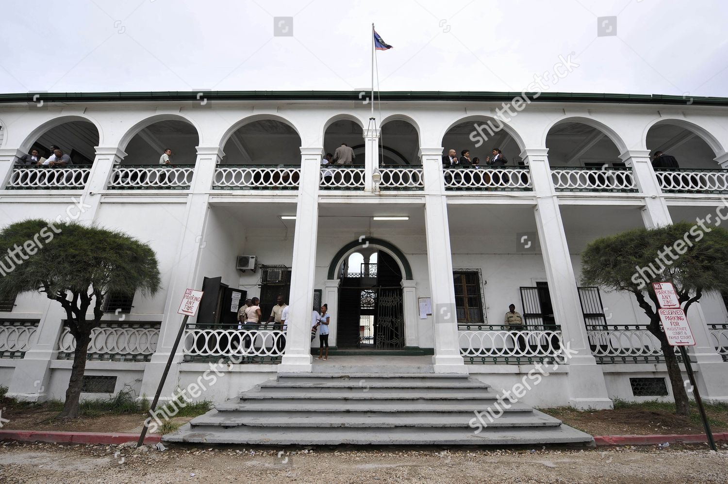 Court Building Belize Town Belize Editorial Stock Photo - Stock Image ...