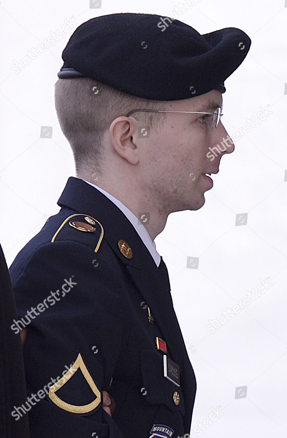 Us Army Private Bradley Manning Enters Editorial Stock Photo - Stock ...