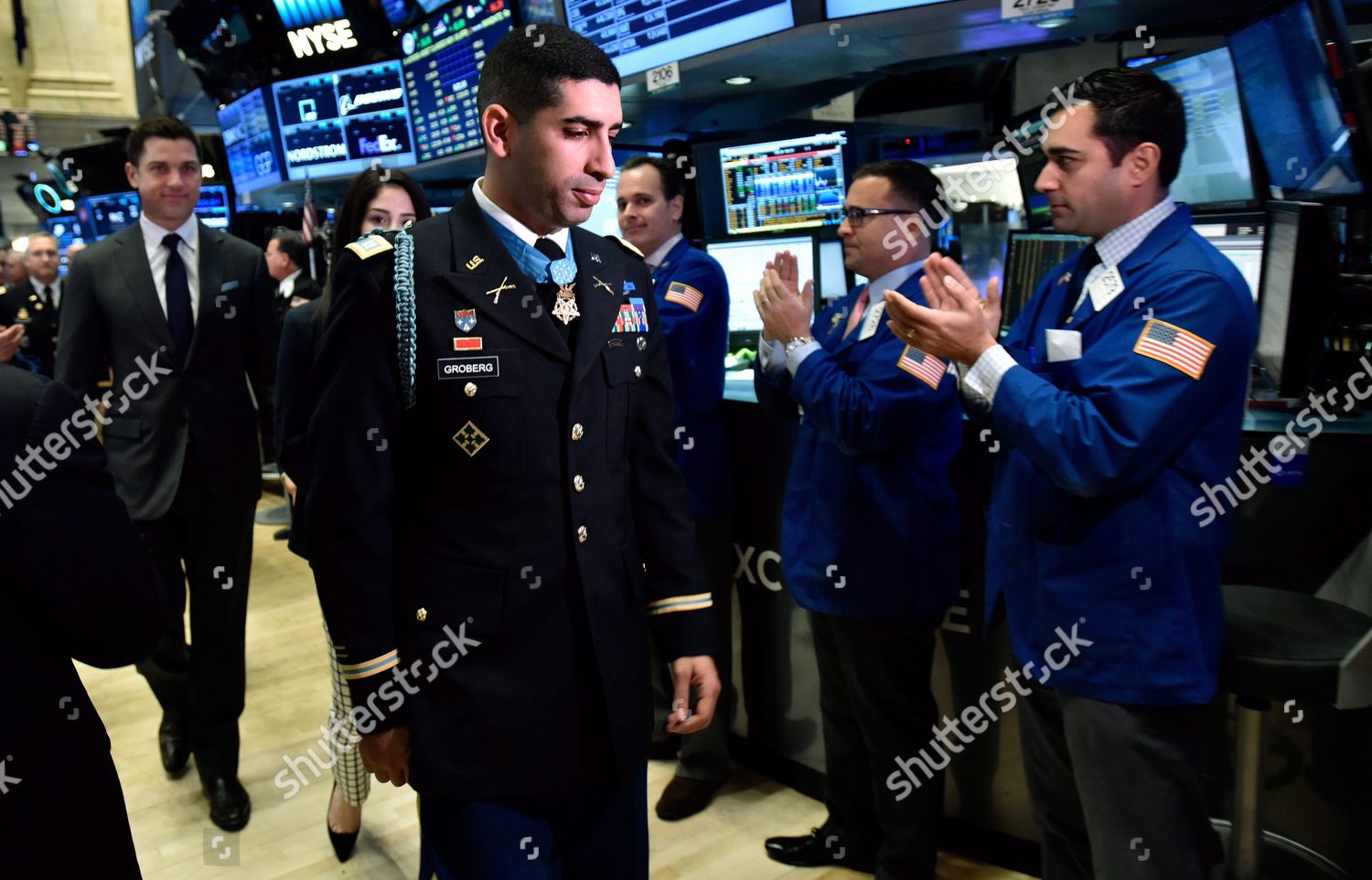 Army Captain Florent Groberg C Most Editorial Stock Photo - Stock Image ...