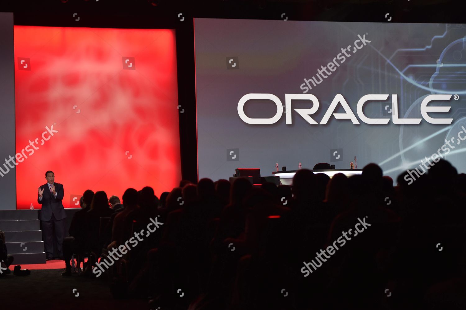 Mark Hurd Oracle Ceo During His Editorial Stock Photo - Stock Image ...