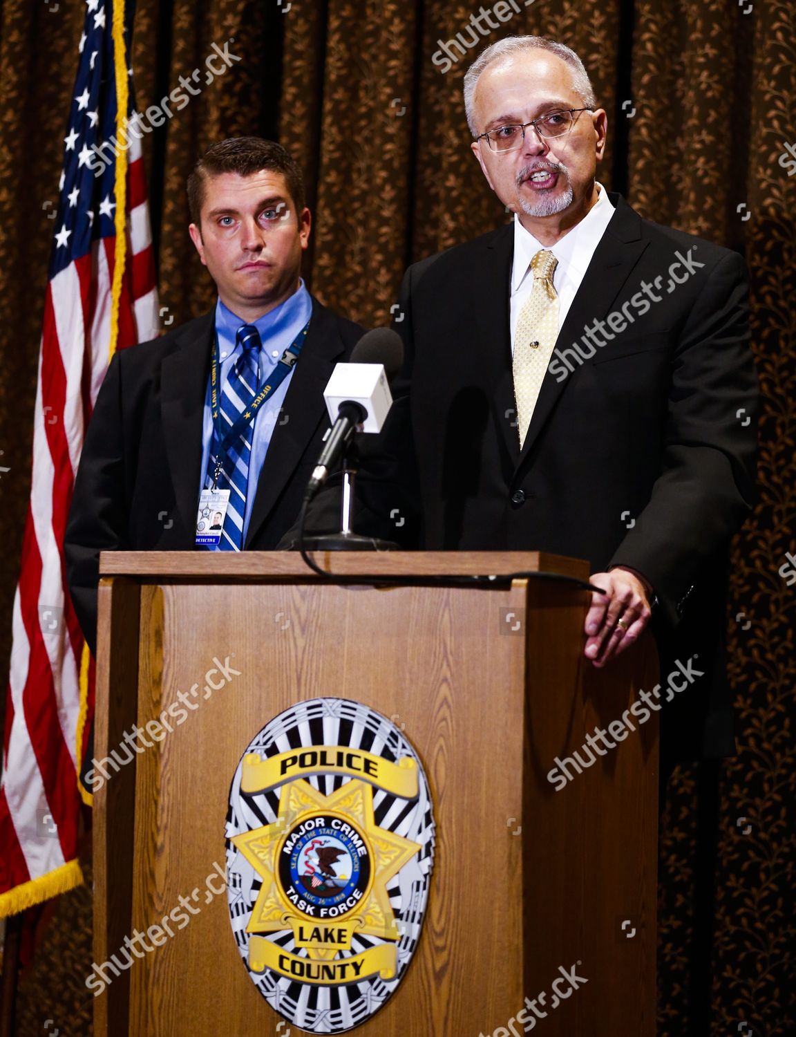 Lake County Detective Christopher Covelli L Editorial Stock Photo ...