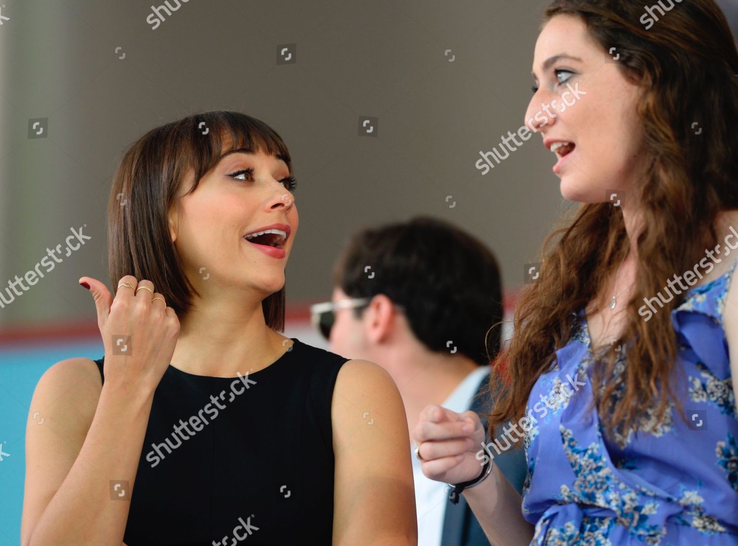 Actress Harvard Alumna Rashida Jones L Editorial Stock Photo - Stock ...