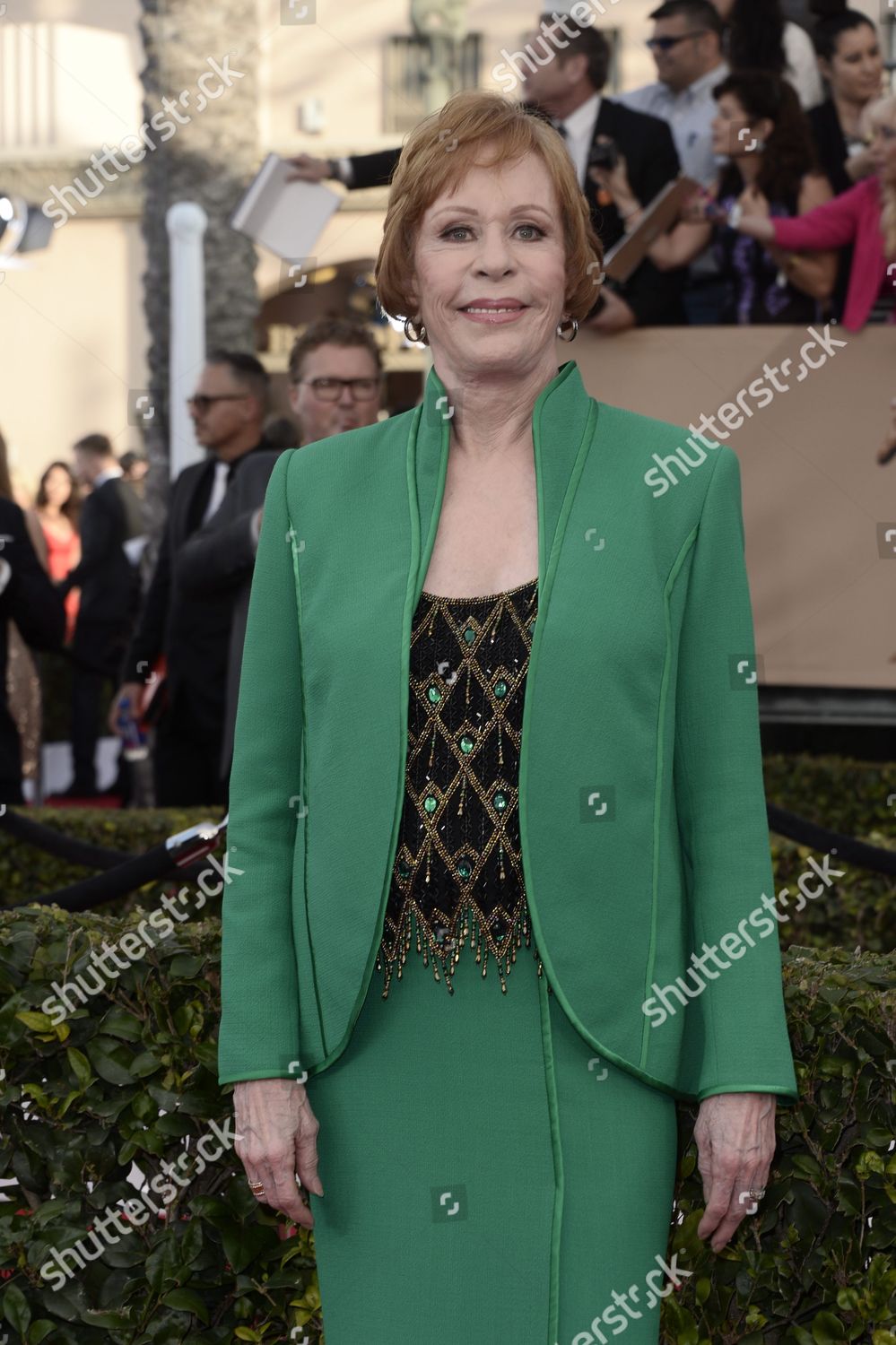 Actress Comedienne Singer Carol Burnett Arrives Editorial Stock Photo ...