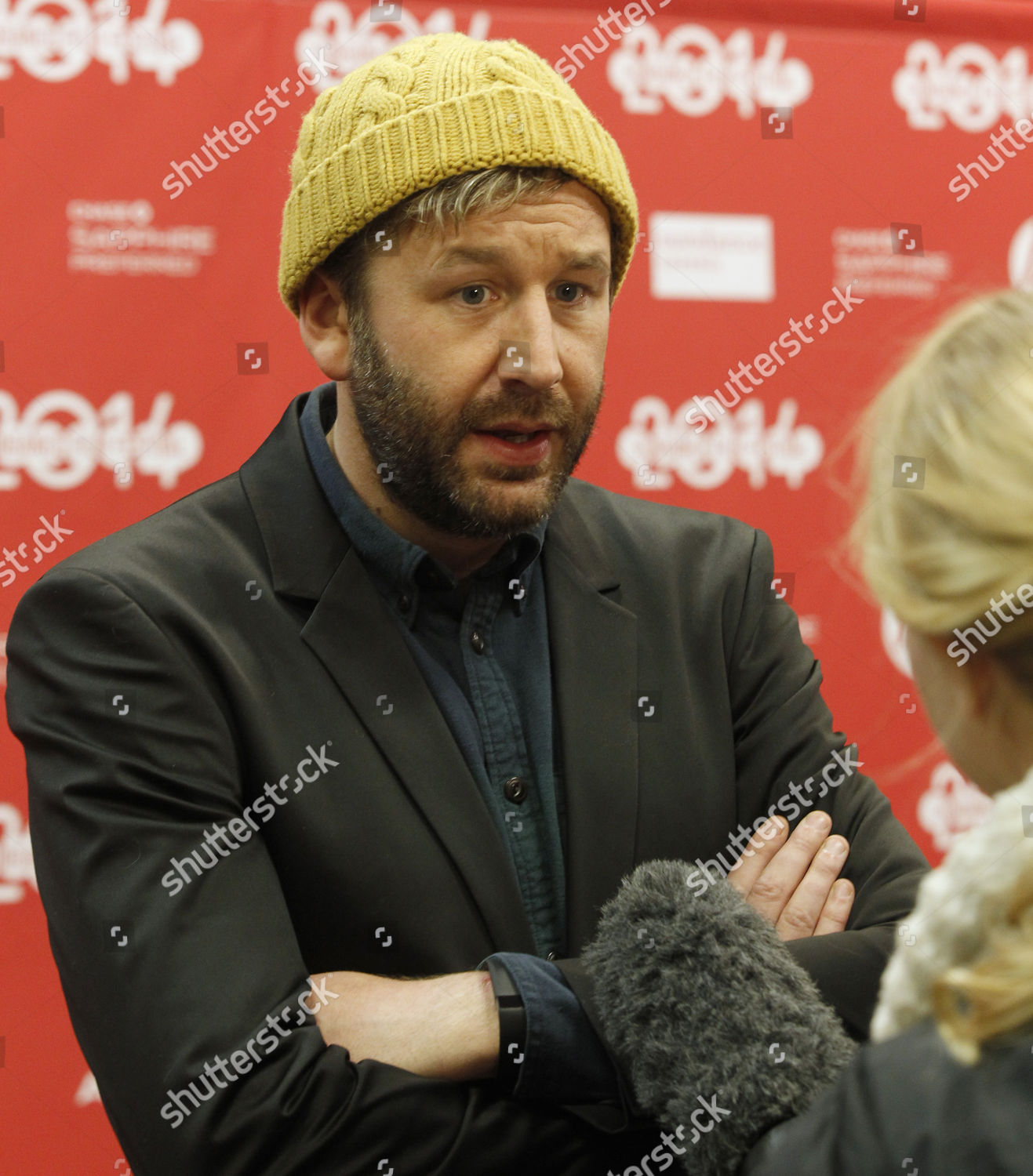 Irish Actor Chris Odown Talks Press Editorial Stock Photo - Stock Image ...